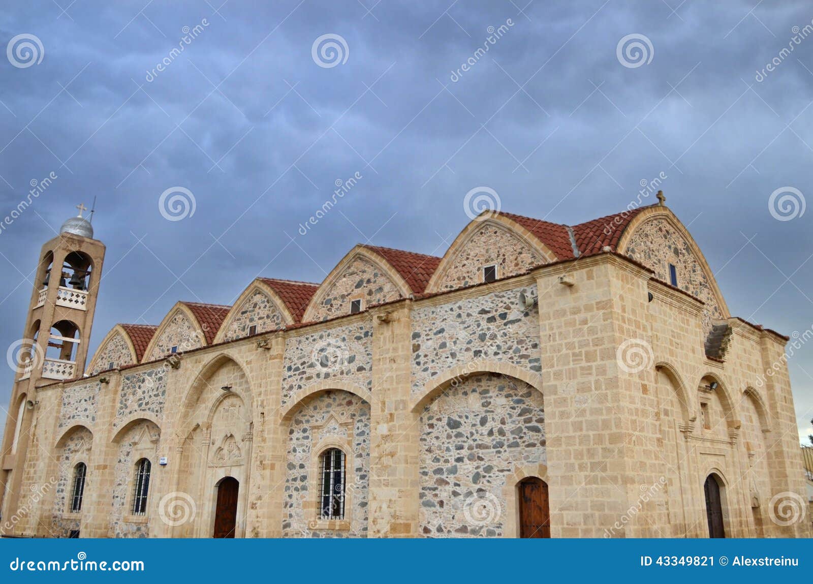 Greek church stock image. Image of beautiful, side, church - 43349821