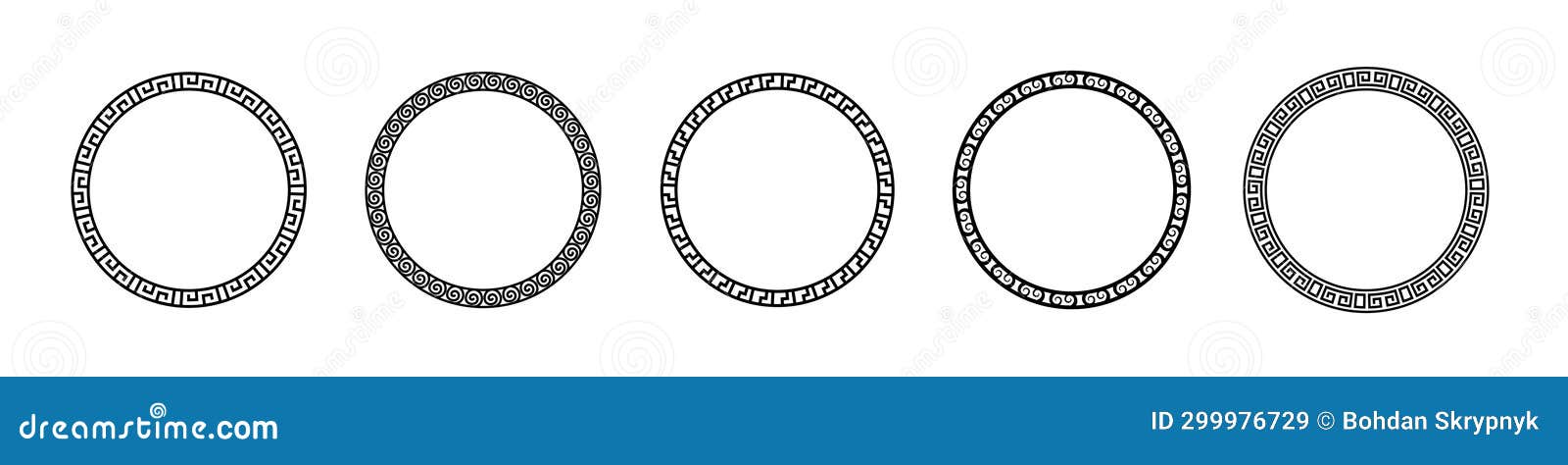 Circle Rome 100 Vector Illustration | CartoonDealer.com #124491664