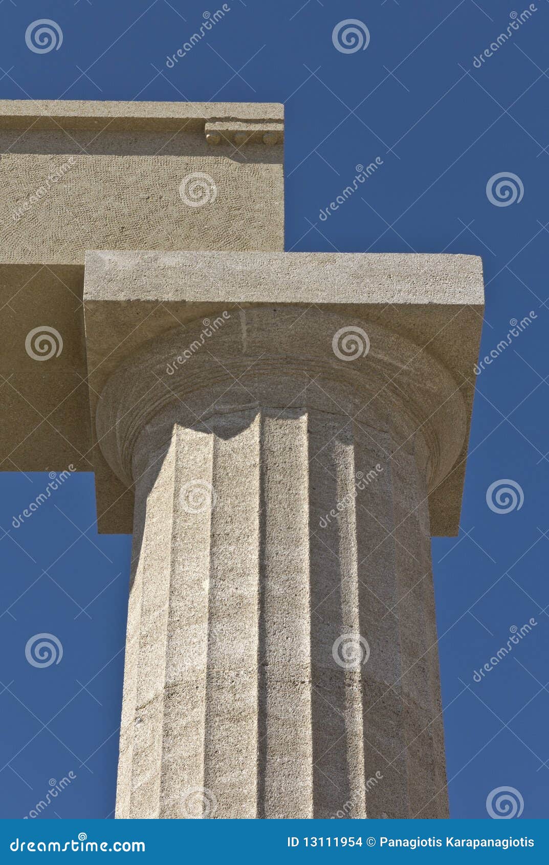 Classic Doric Style Column Stock Image | CartoonDealer.com #35230201