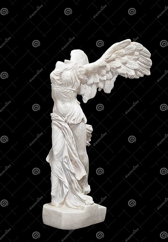 Greek Classical Statue of Nike Stock Photo - Image of mythology, muse ...