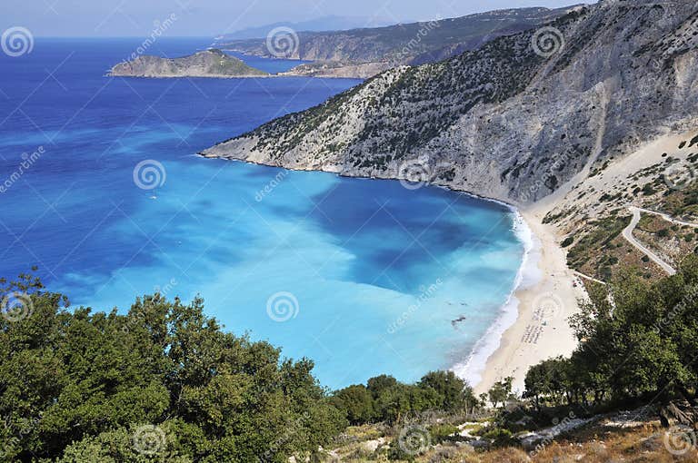Greek coast stock photo. Image of water, untamed, ocean - 7908946