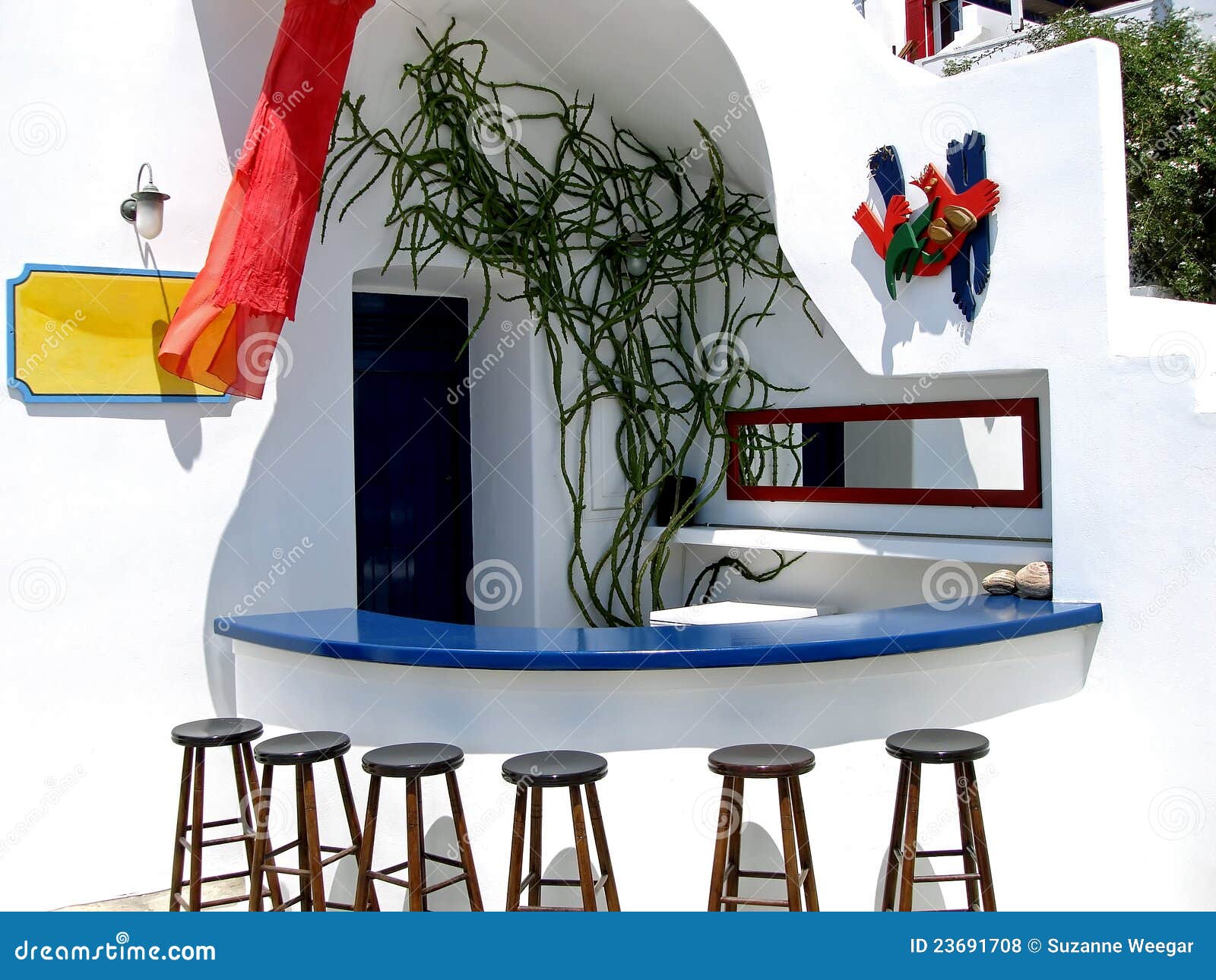 Greek Coffee Bar stock photo. Image of washed, eatery - 23691708