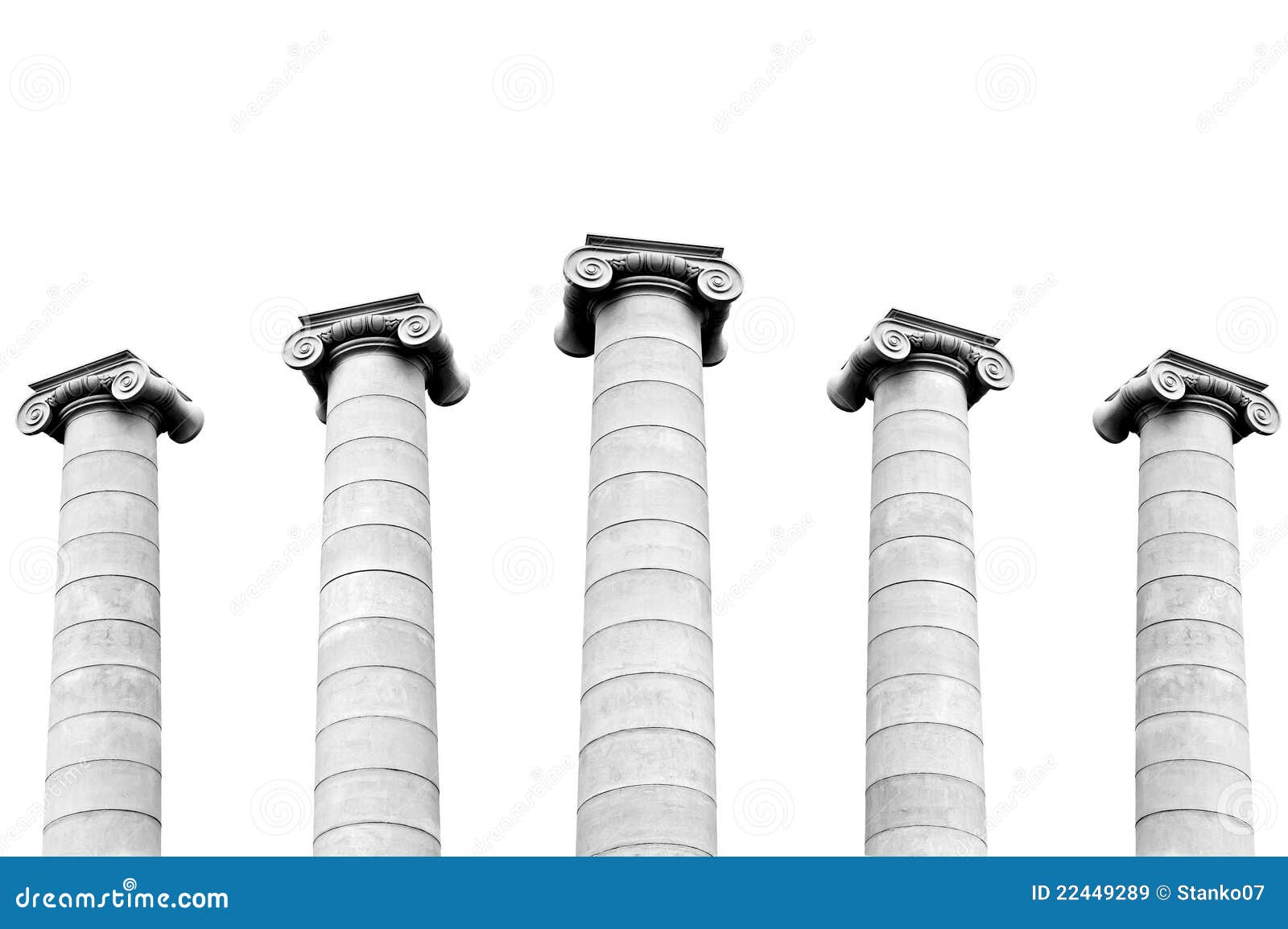 Greek Columns, Acropolis, Athens Stock Image | CartoonDealer.com #12693625