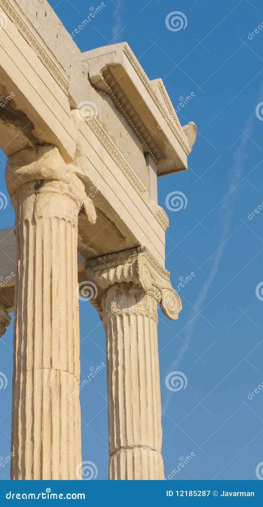 Greek Columns, Acropolis, Athens Stock Image - Image of ancient, greek ...
