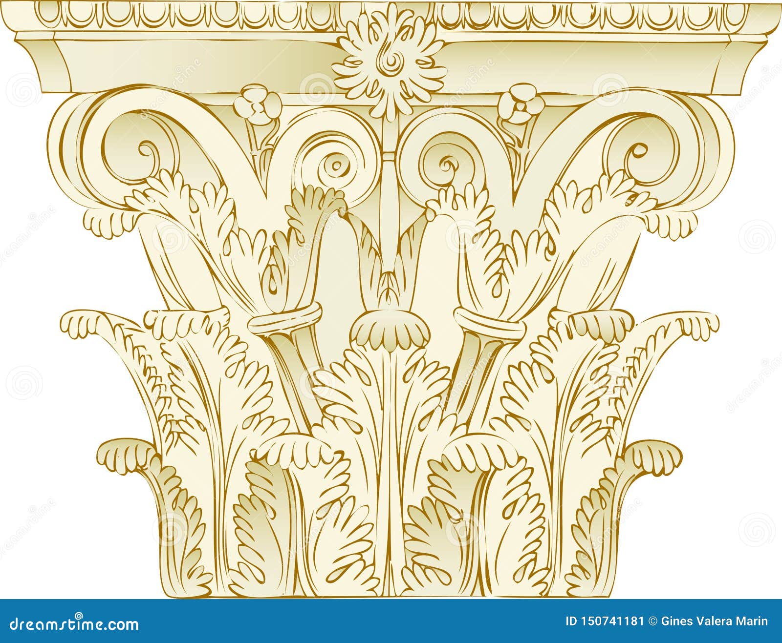 Greek Corinthian Column 01 Royalty-Free Stock Photography ...