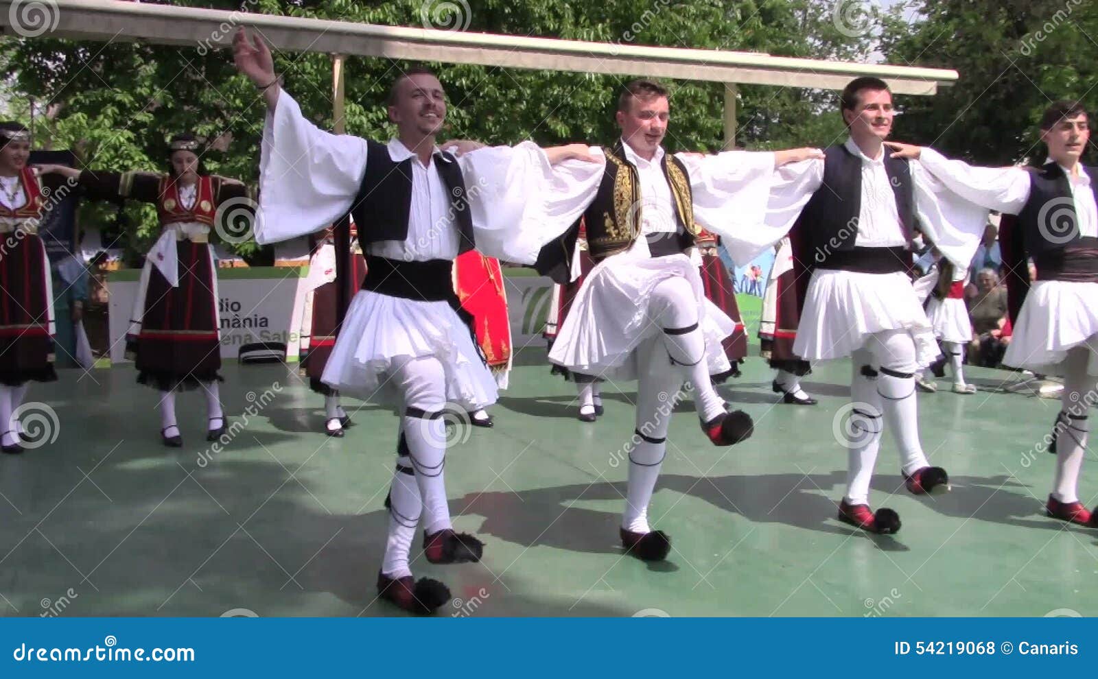 Greek dance stock footage. Video of traditional, dancer - 54219068