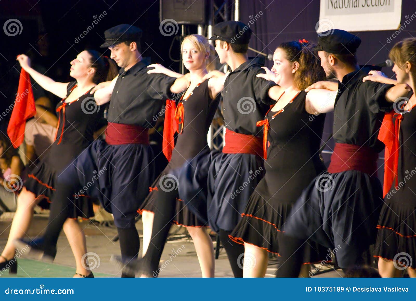 Greek dancers editorial stock image. Image of entertainment - 10375189