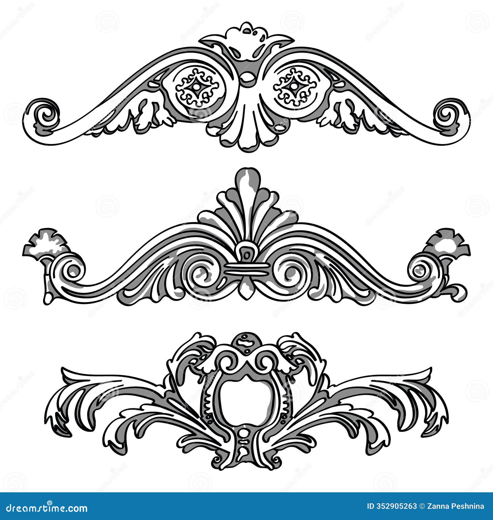 Vector Cartouche | CartoonDealer.com #2964452