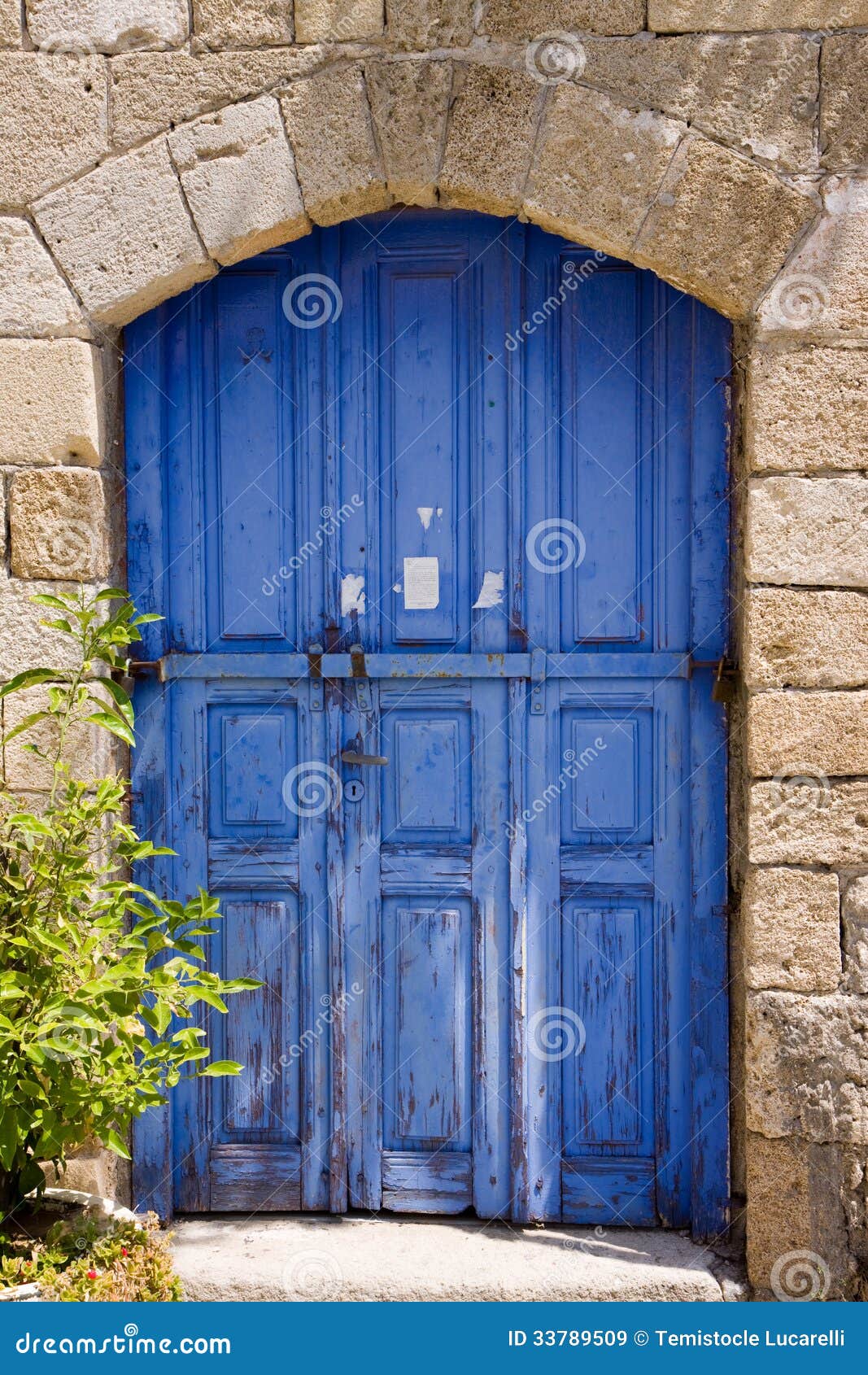 Greek door stock image. Image of europe, wood, medieval - 33789509