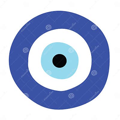 Greek Evil Eye Vector - Symbol of Protection Stock Vector ...