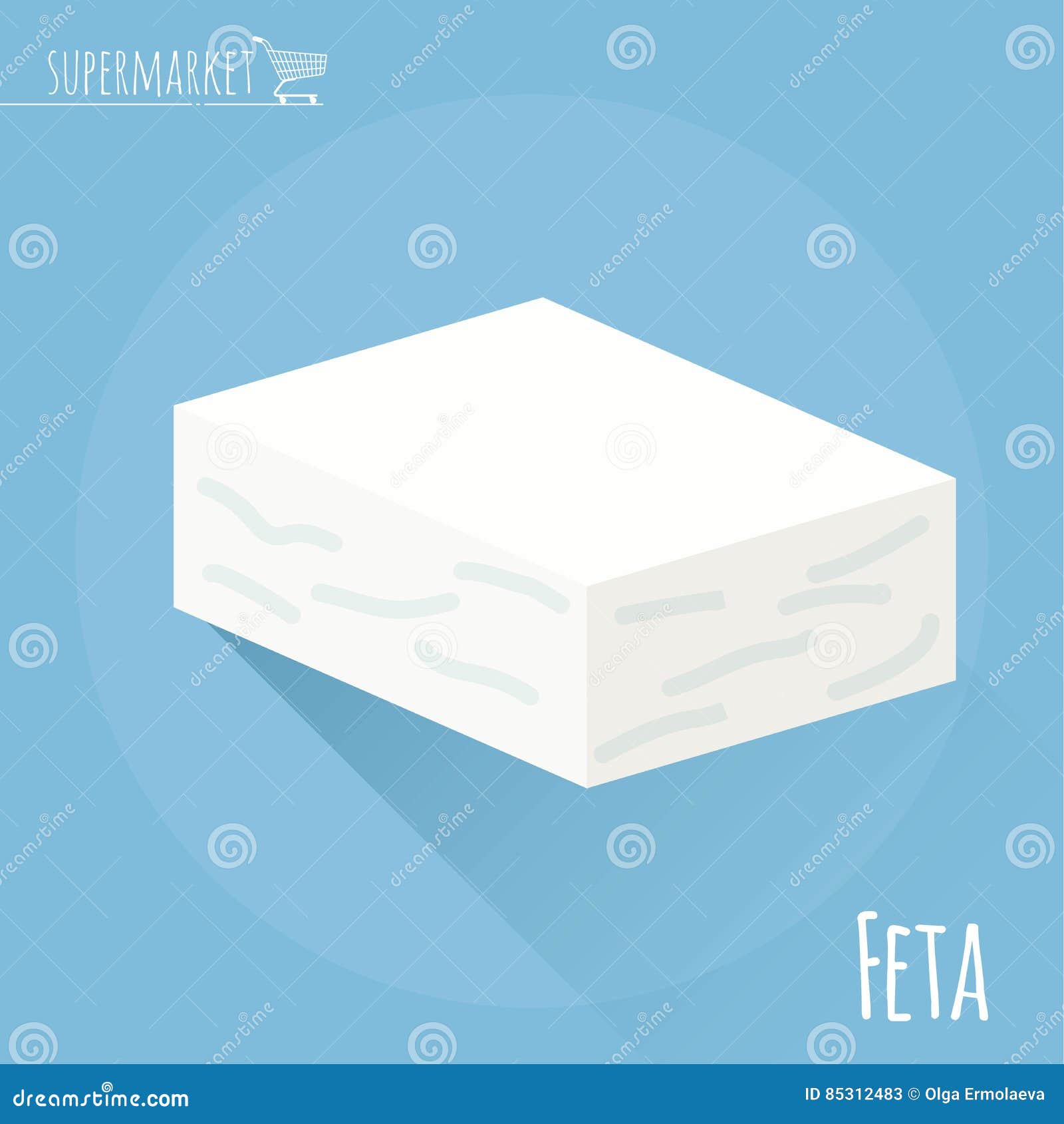 Greek Feta Cheese Block Slice Drawing. Vector Hand Drawn Food Sketch ...