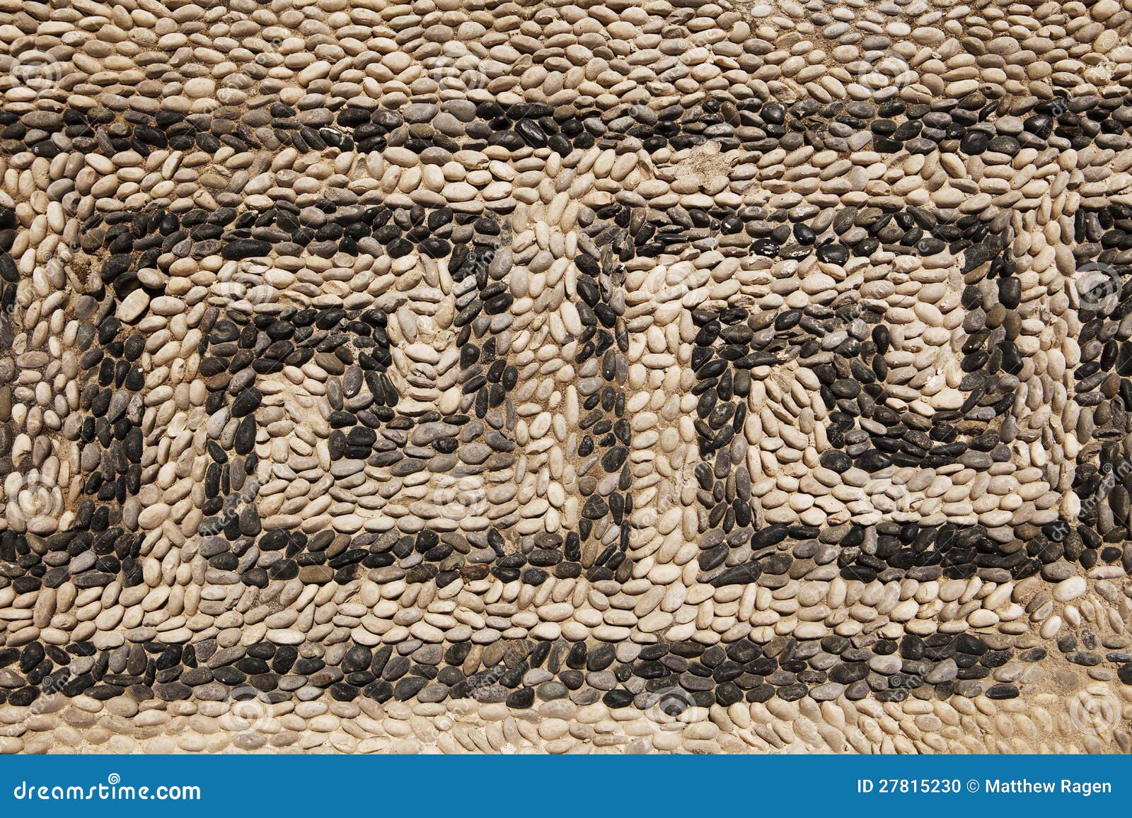 Greek Frieze Pattern with Stones Stock Photo - Image of rocks, inlaid ...