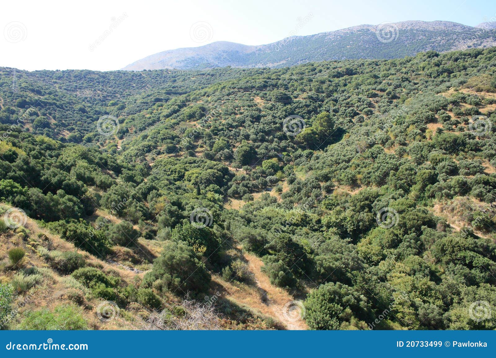 Greek hills stock image. Image of hill, summer, rock - 20733499