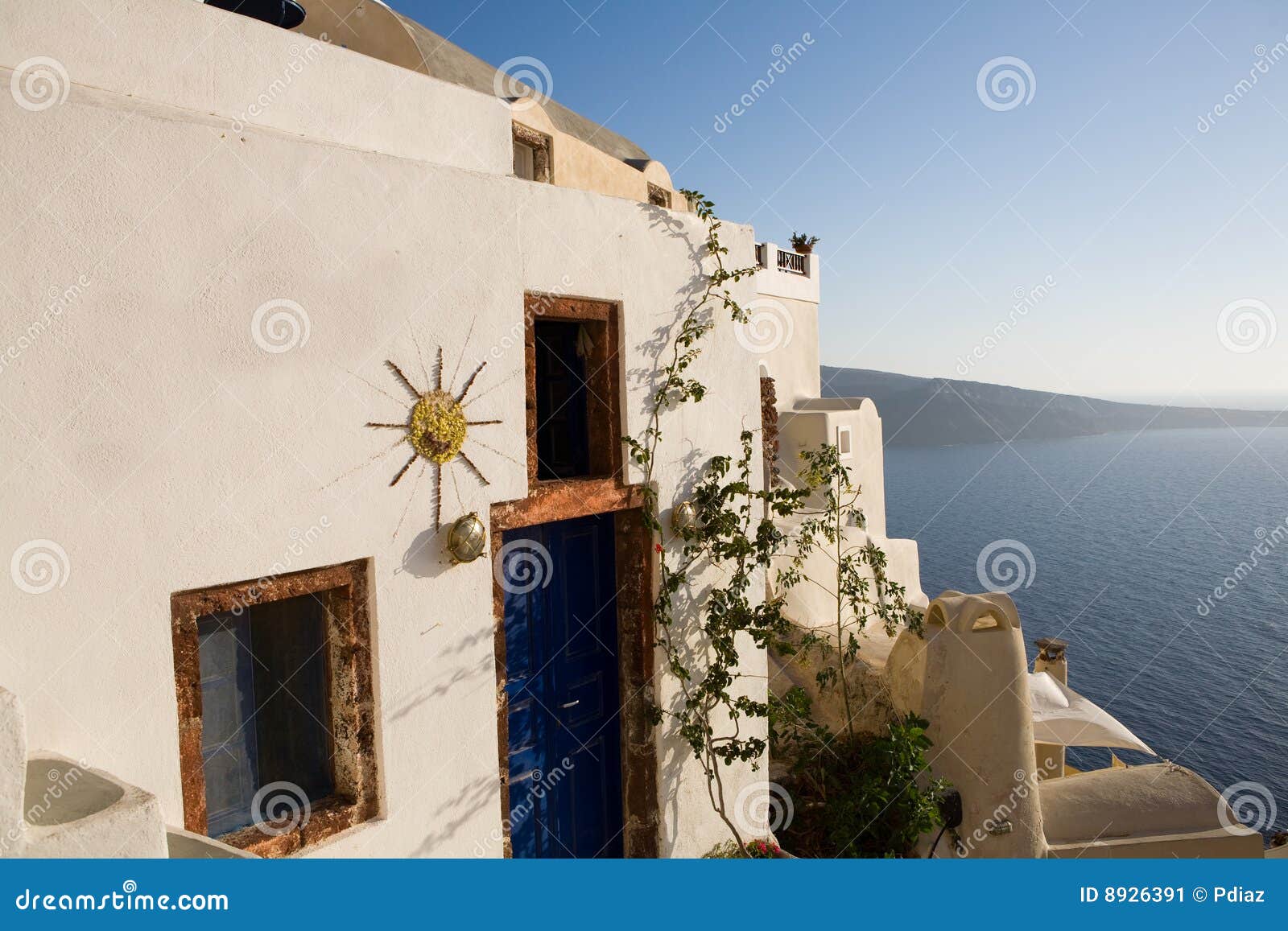 Greek House Picture. Image: 8926391