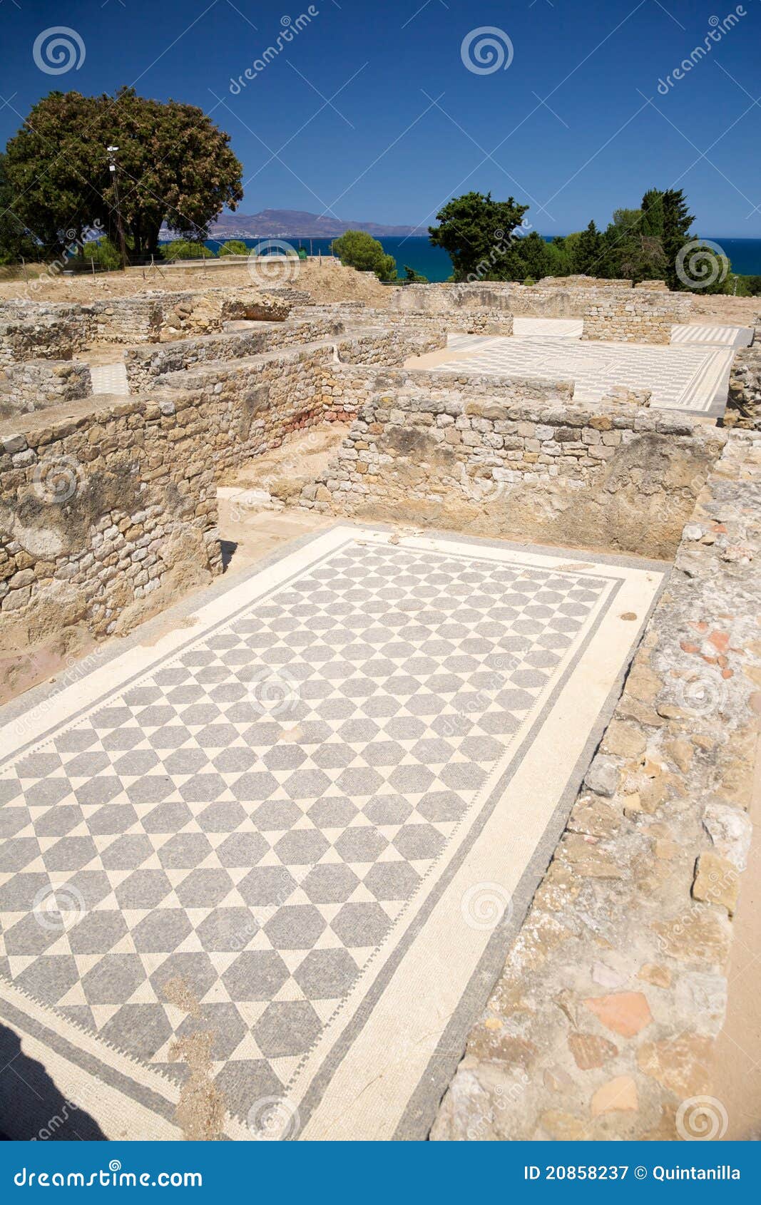 Greek house floor stock image. Image of floor, monument - 20858237