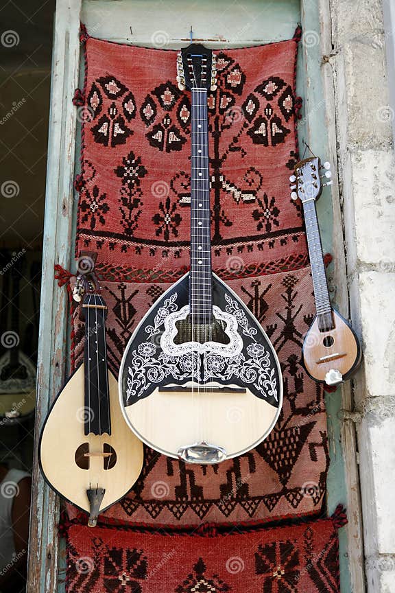 Greek instruments stock photo. Image of cretan, rethymno - 986958