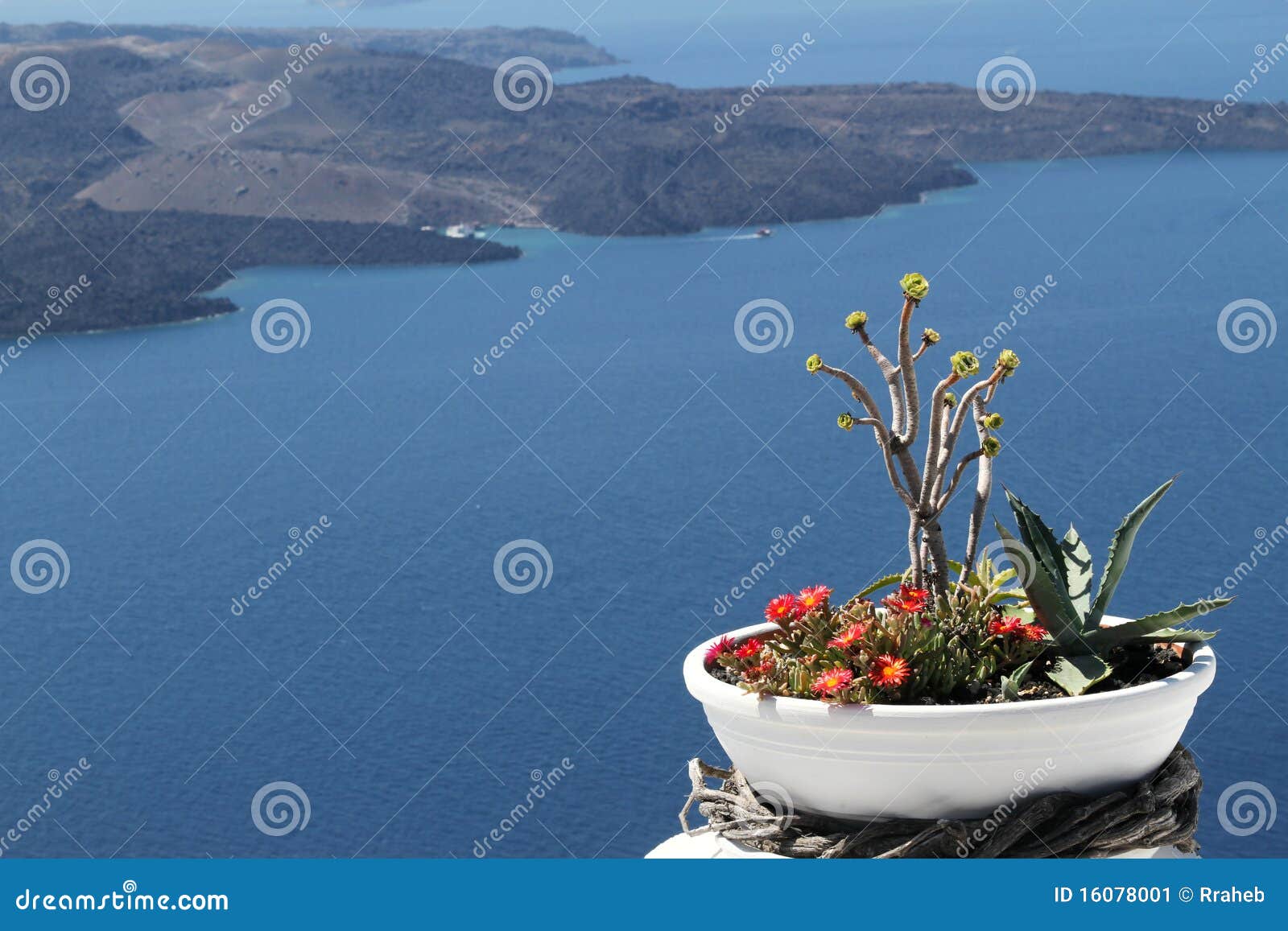 Greek Islands - Caldera View Santorini Stock Image - Image of greek ...