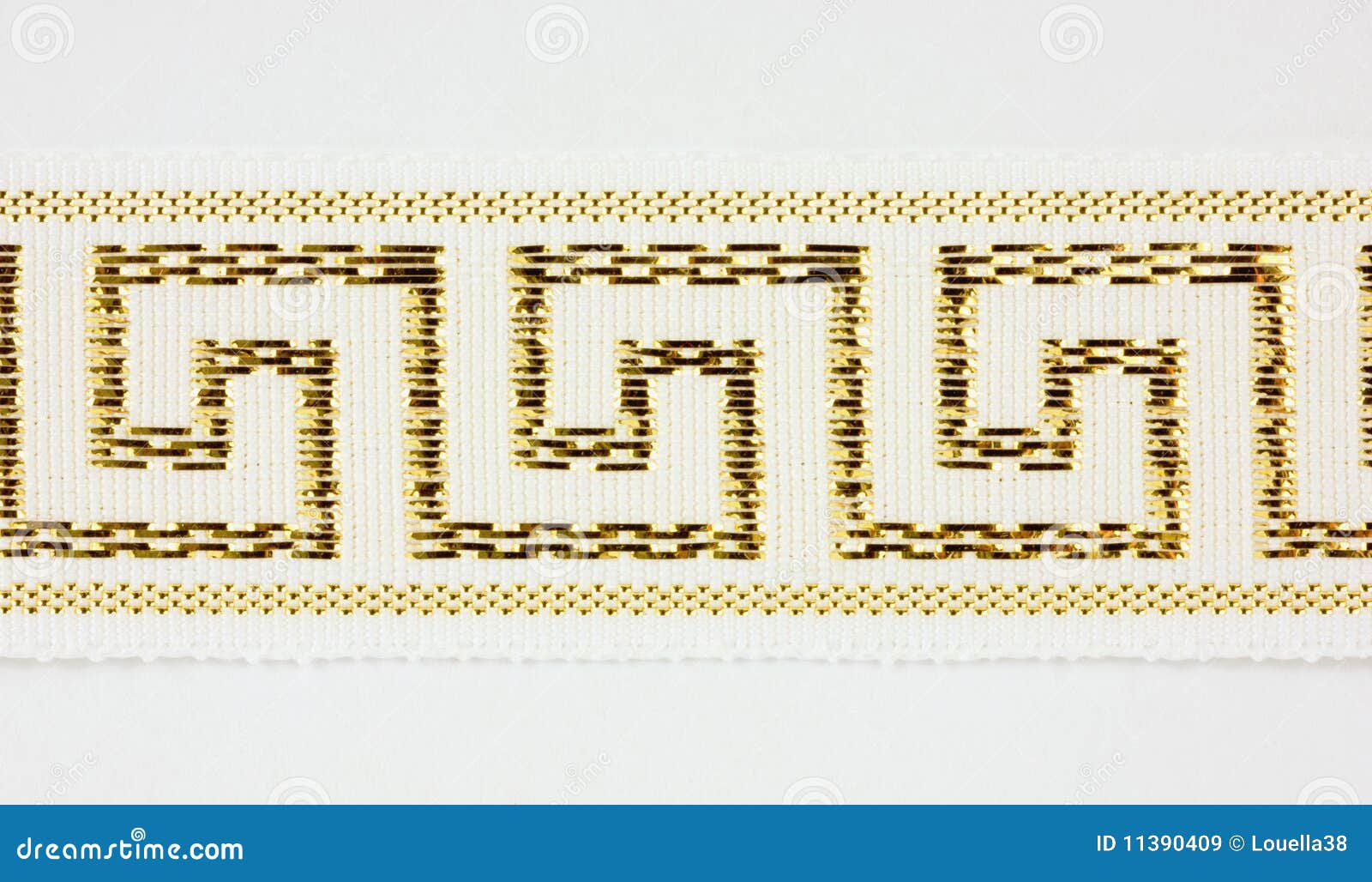 Greek Key Band stock image. Image of mylar, woven, adaptable - 11390409