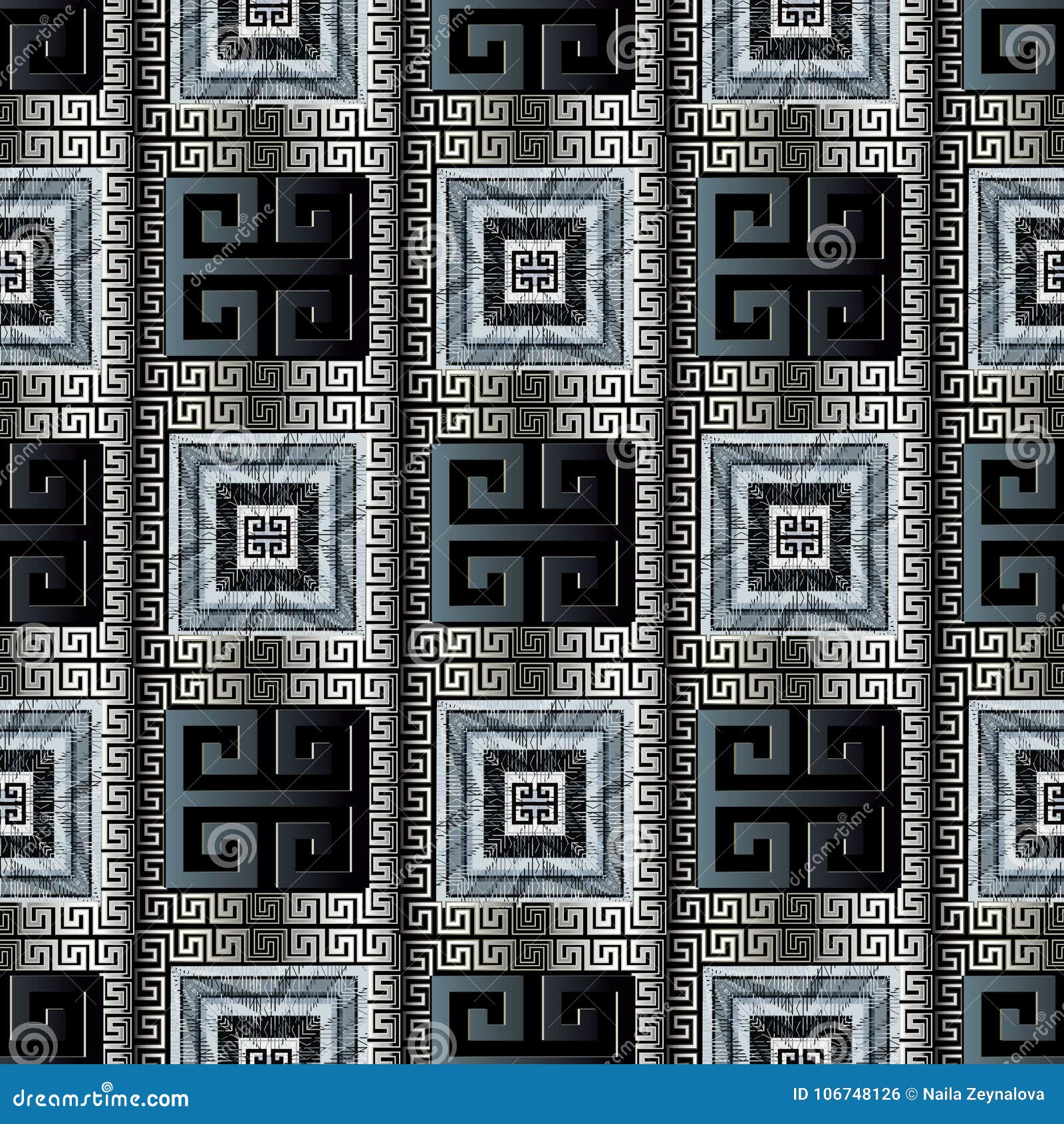 Greek Key Meander Seamless Pattern. Stock Vector - Illustration of ... Greek Key Meander Seamless Pattern. Stock Vector - Illustration of ...