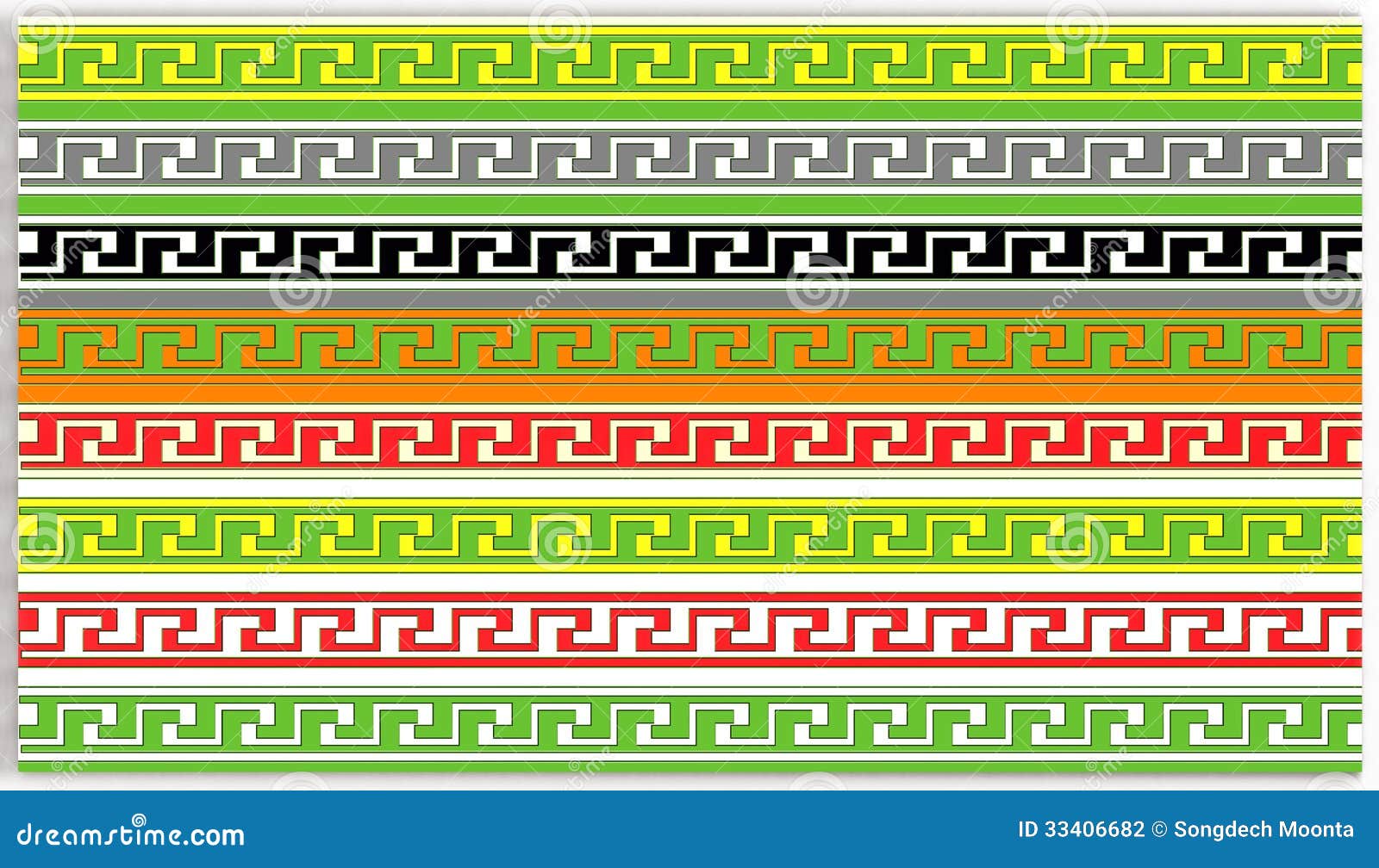 Greek key patterns stock illustration. Illustration of greek - 33406682