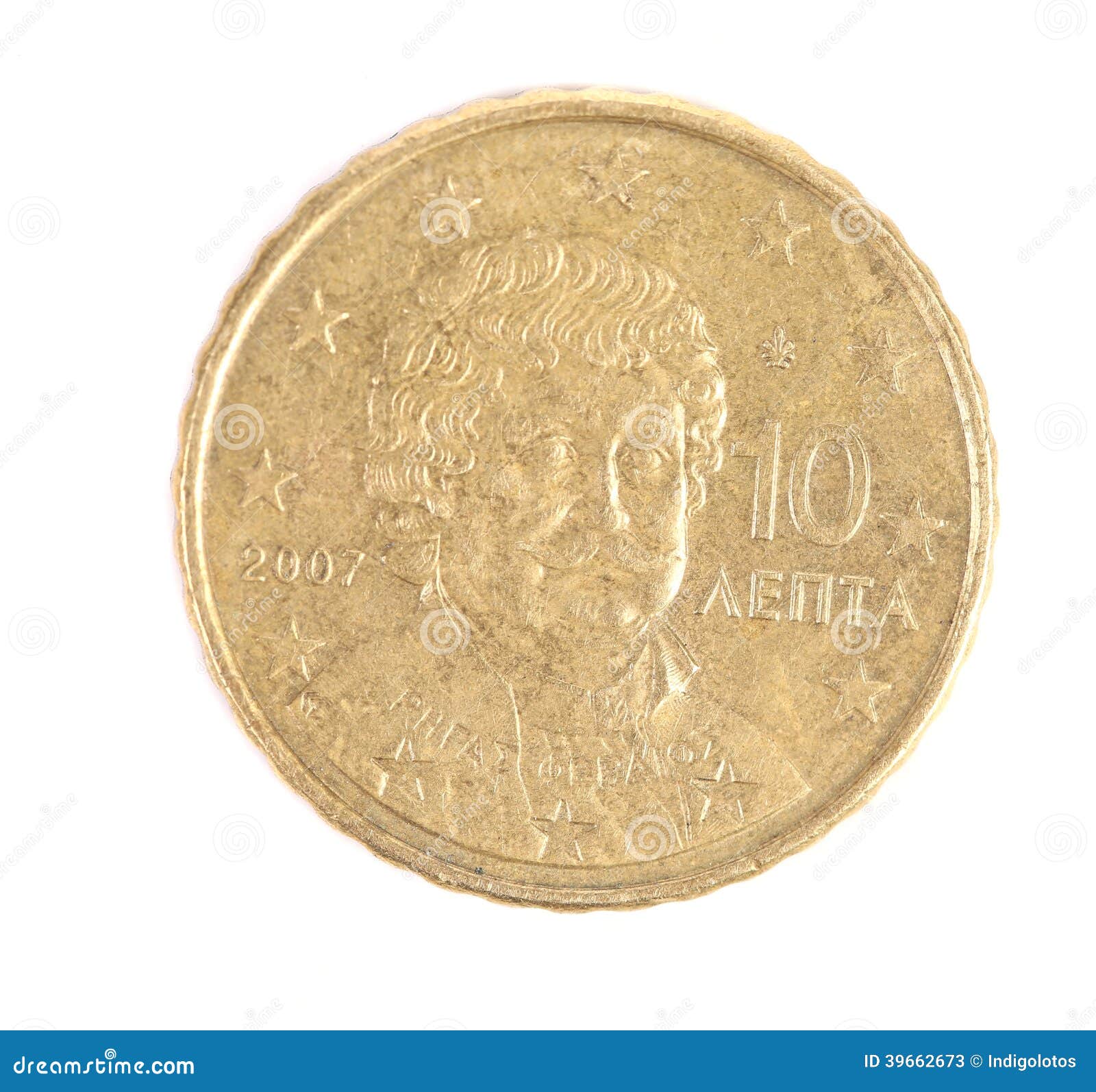 Greek 10 Lepta Coin Stock Photos - Free & Royalty-Free Stock Photos ...
