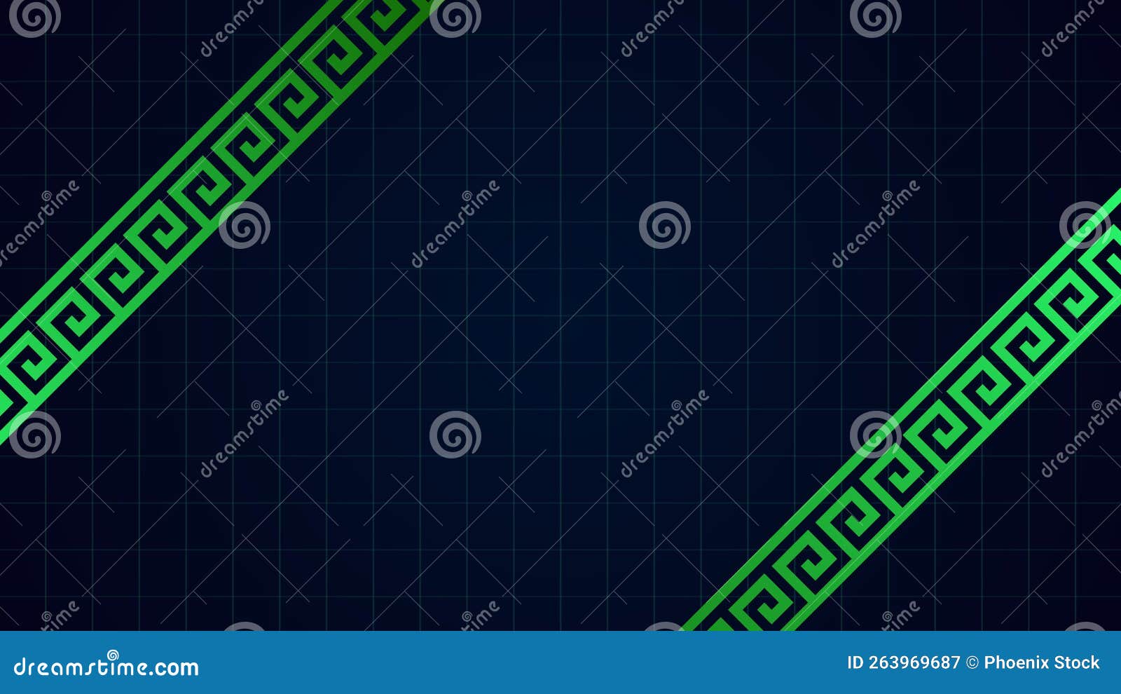 Greek Meander Pattern Background Illustration Abstract Background Stock ...