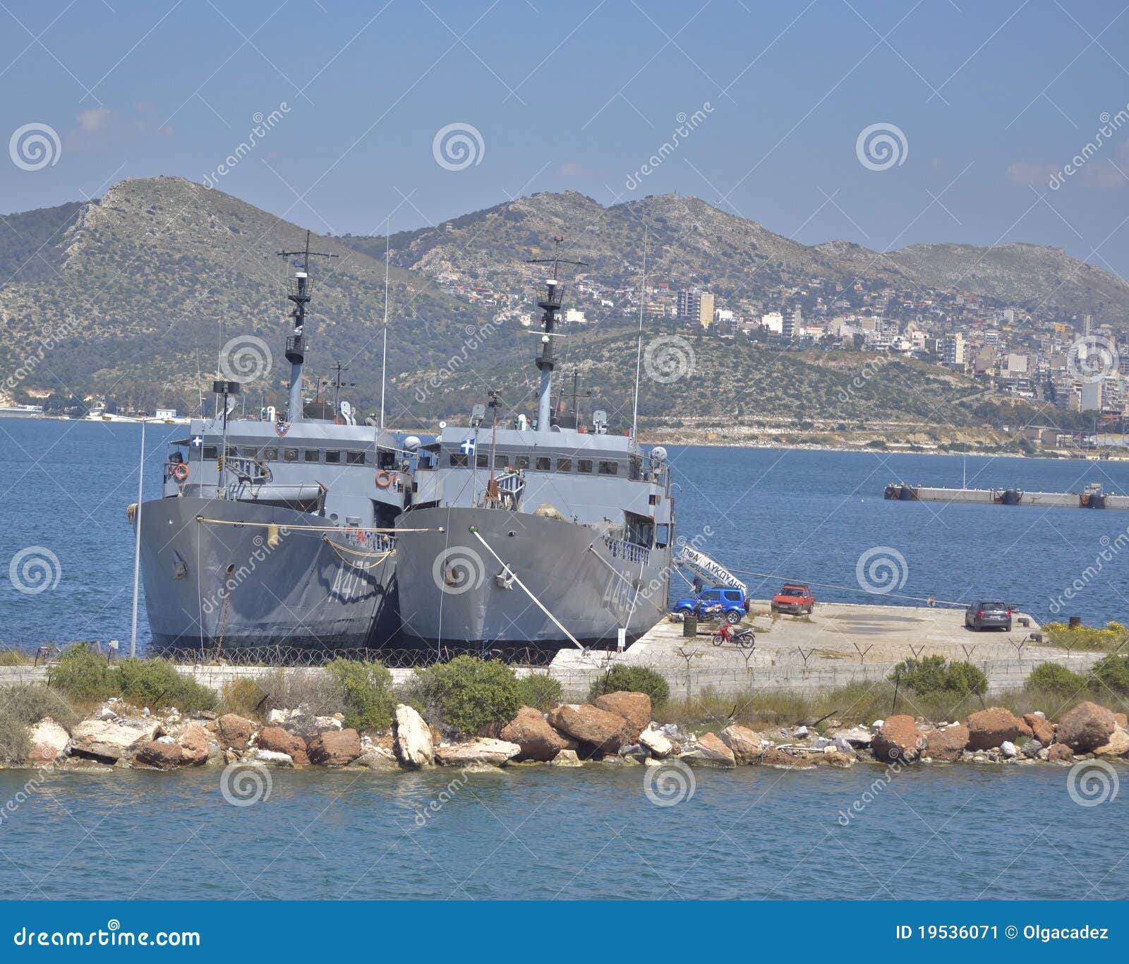 Greek navy boats editorial photo. Image of port, navy - 19536071