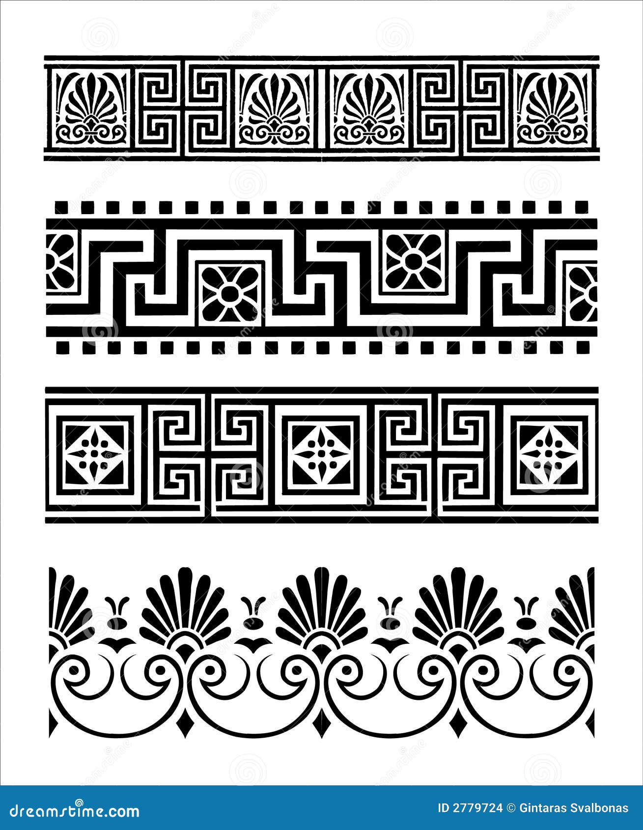 Greek Ornaments Stock Images - Image: 2779724