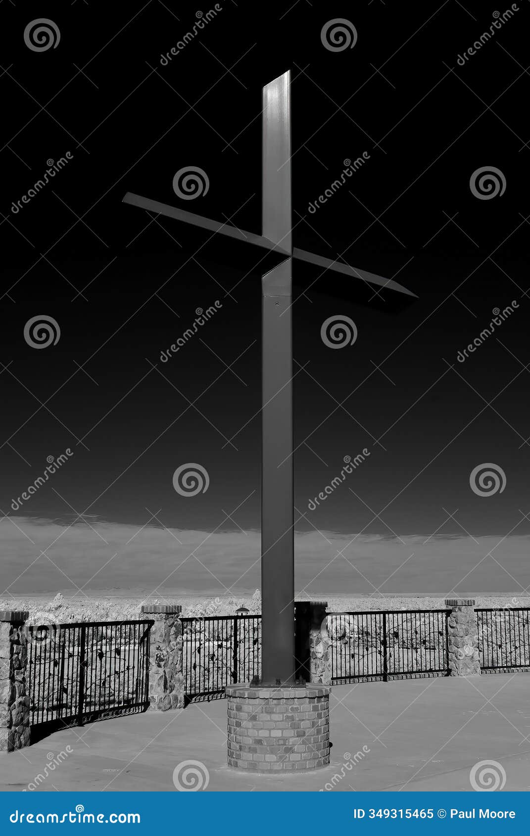 Greek Orthodox Chapel Cross Infrared Stock Image - Image of prayer ...