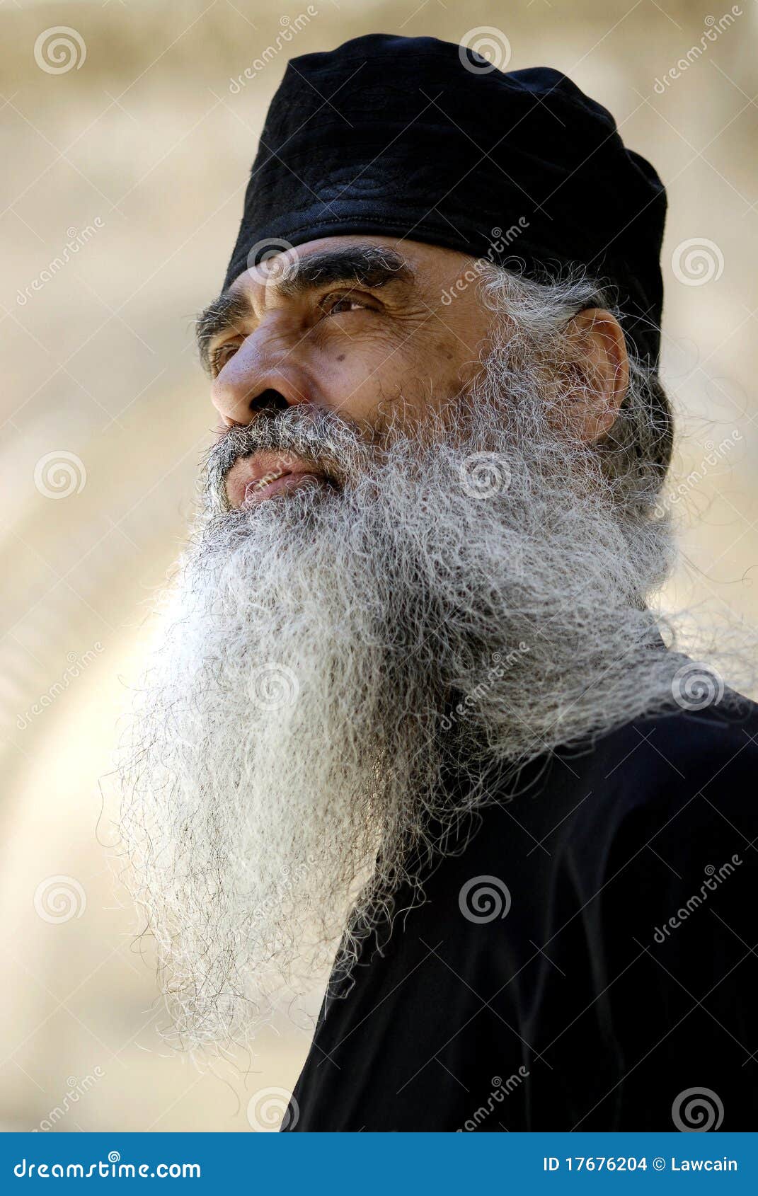 Greek Orthodox Priest, Jerusalem Editorial Stock Image - Image of ...