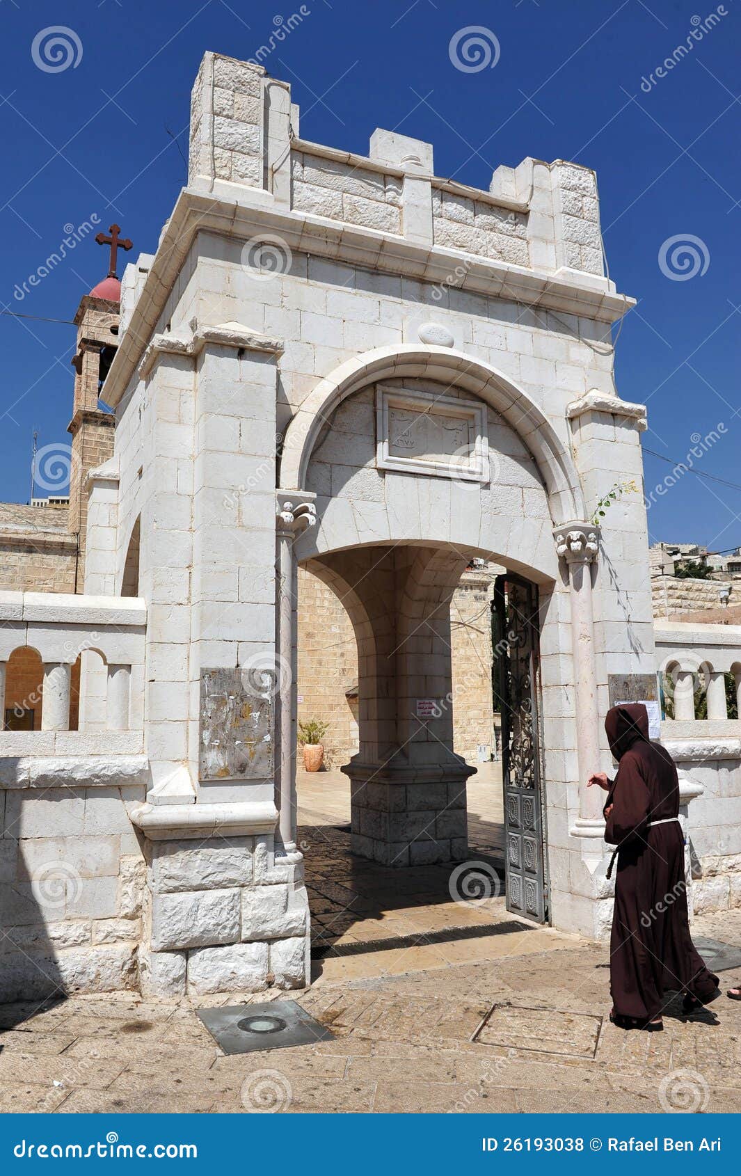 A Greek Orthodox Priest in Nazareth Editorial Stock Photo - Image of ...