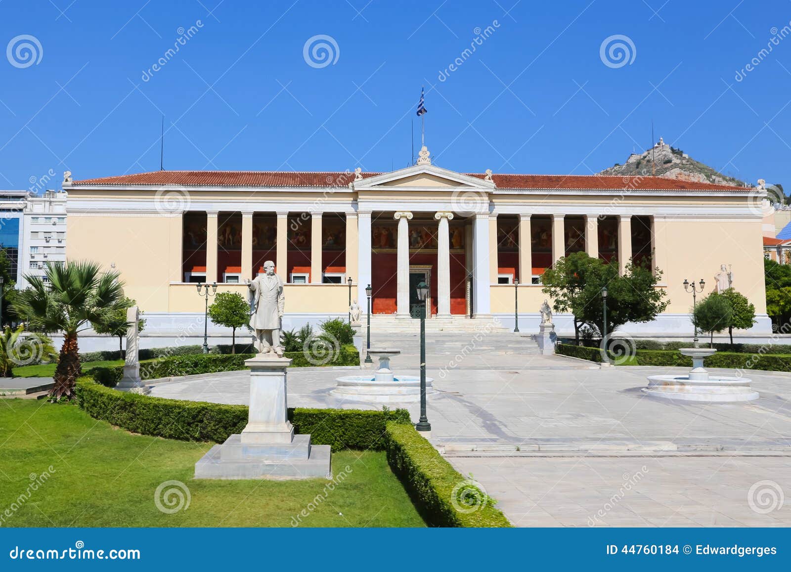 Greek palace stock photo. Image of greeke, clouds, greece - 44760184