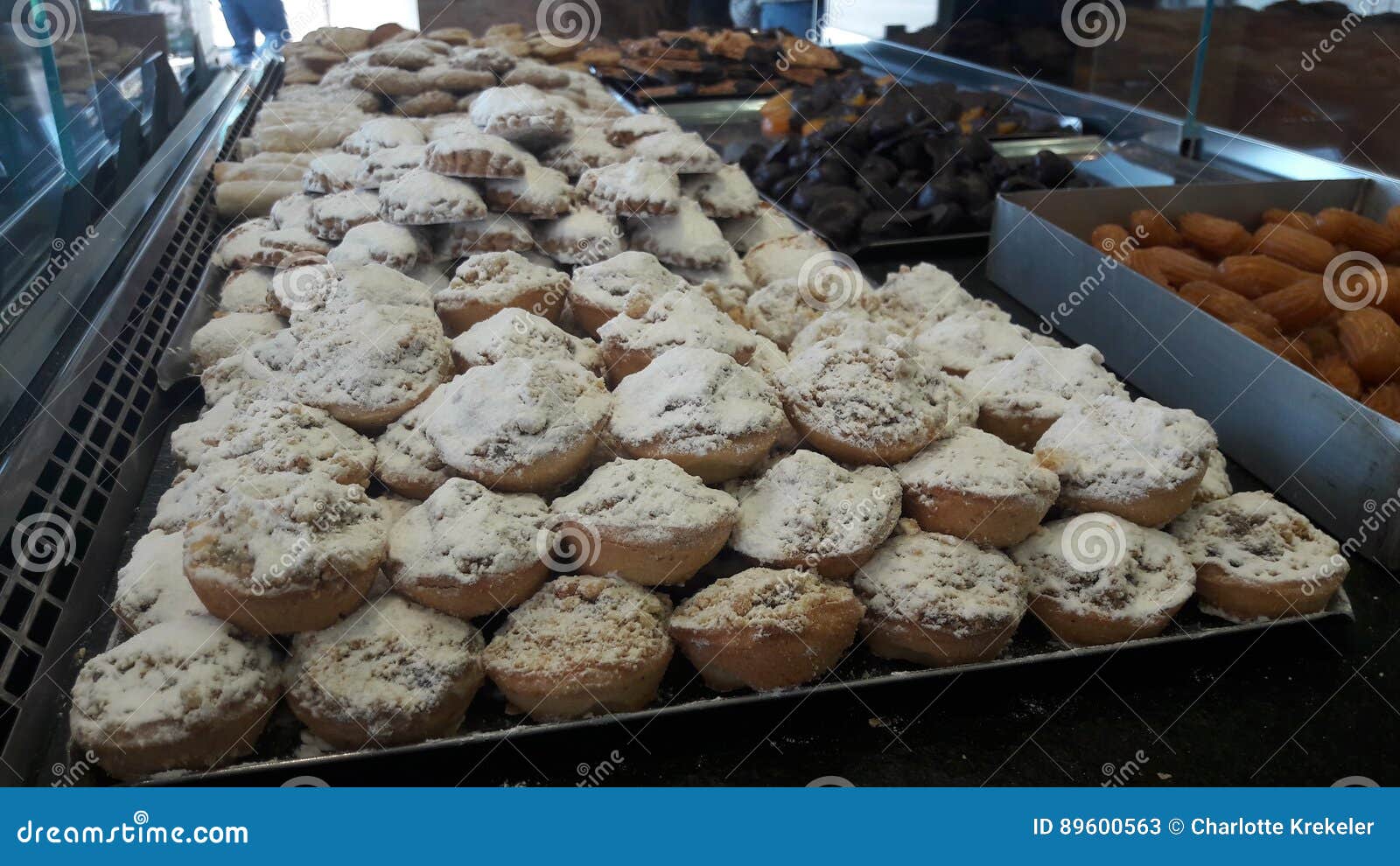 Greek pastries stock image. Image of sugar, sweet, local - 89600563