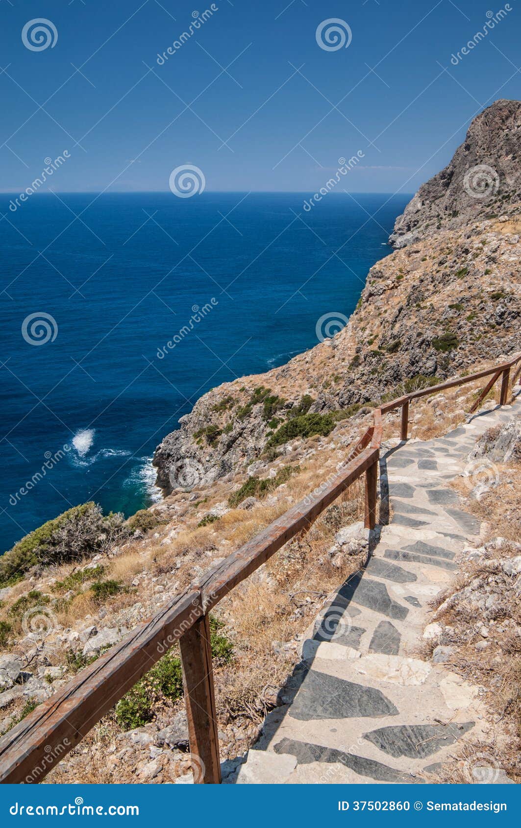 Greek path stock photo. Image of bush, rural, landscape - 37502860