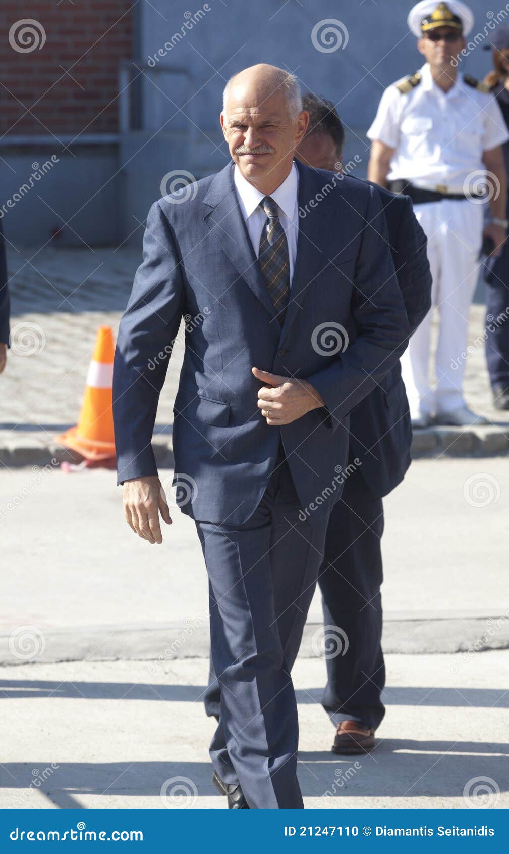 Greek Prime Minister George Papandreou Editorial Image - Image of ...