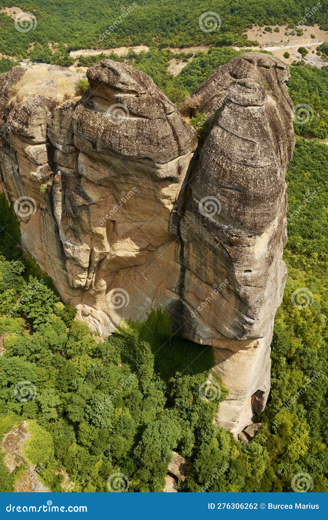 The Greek Rocks from Meteora 4 Stock Photo - Image of thessaly ...