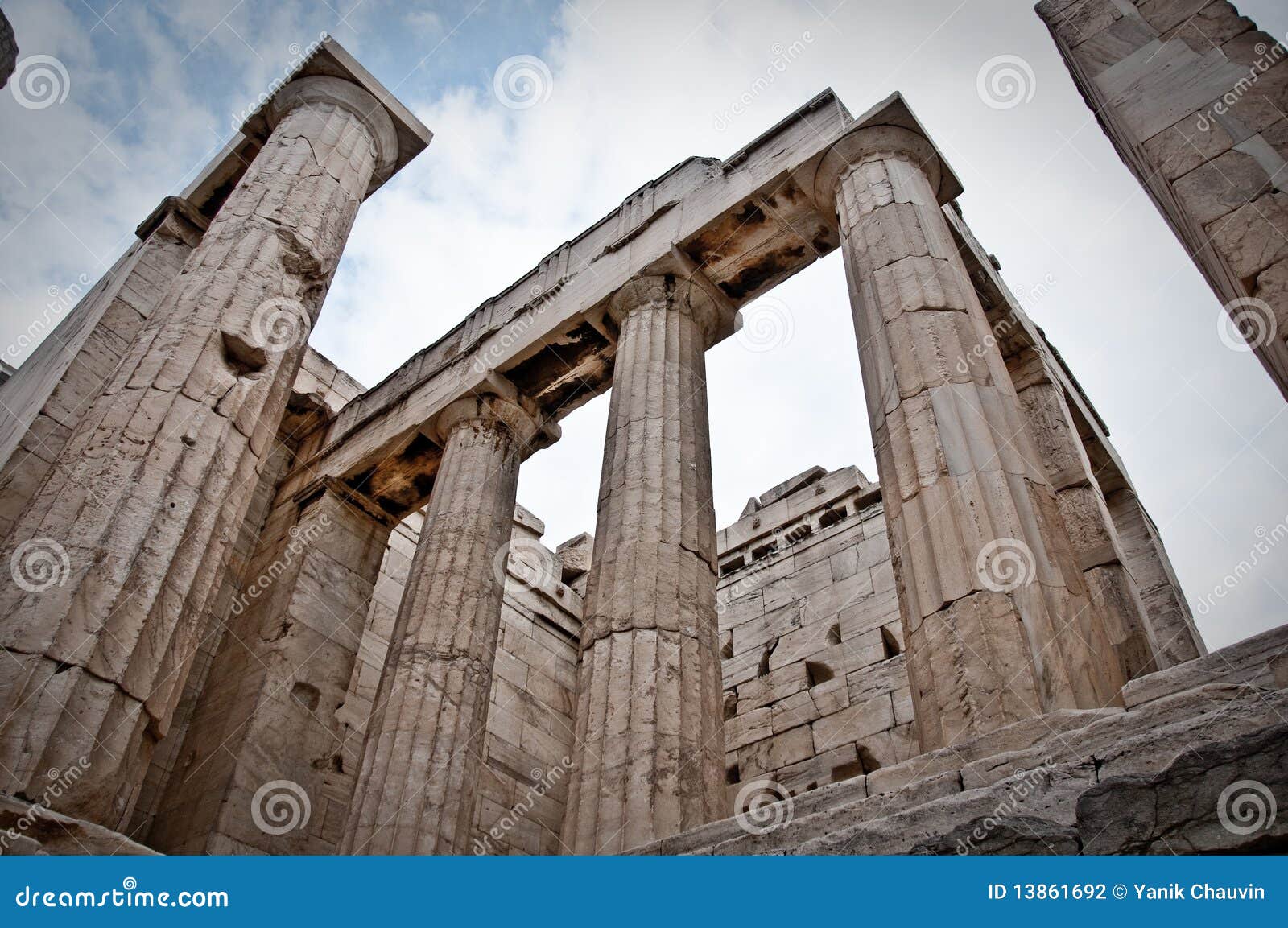 Greek Ruins stock photo. Image of archeology, history - 13861692