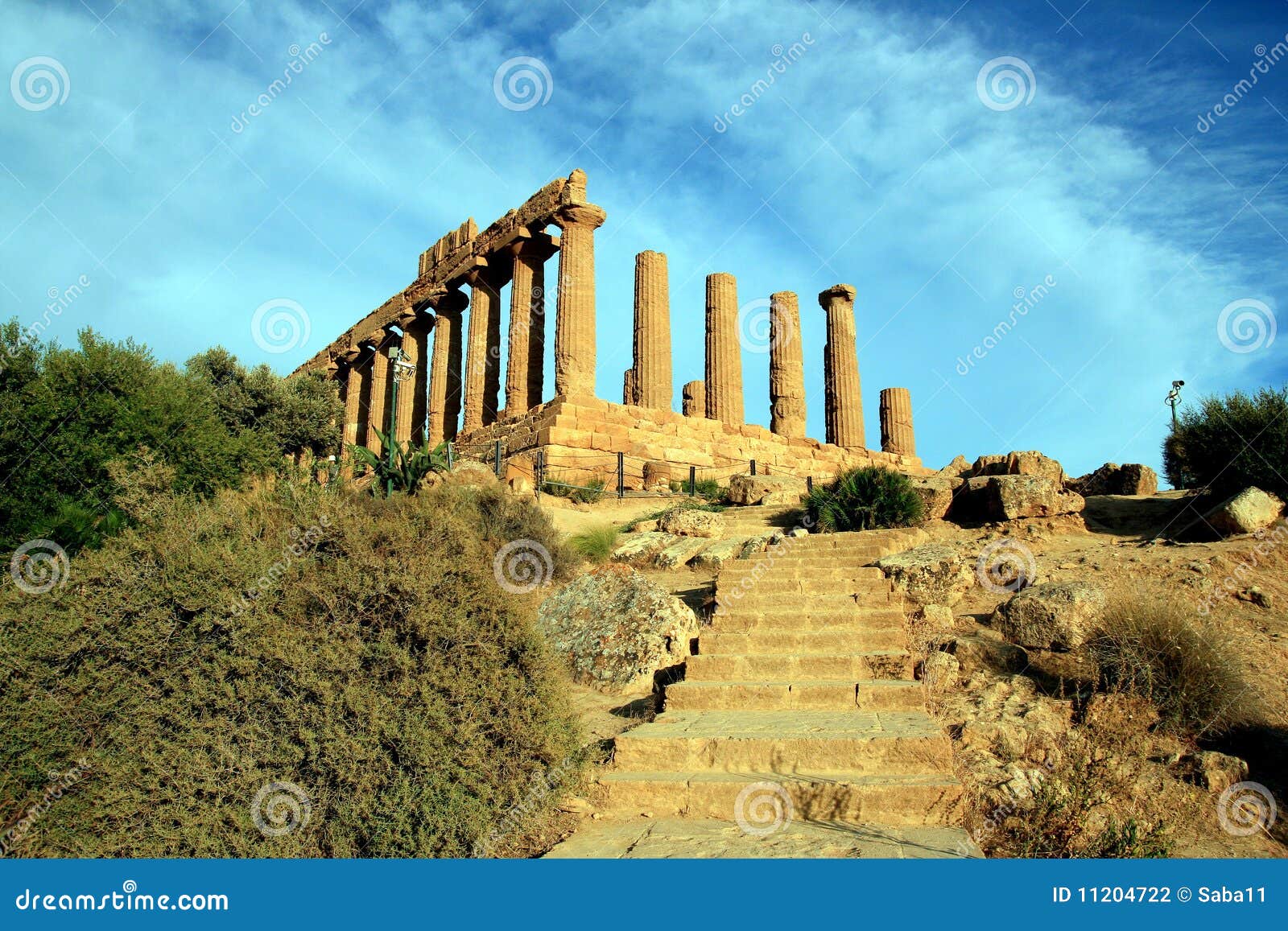 Greek Ruins. Valley of the Temples, Sicily - Italy Stock Photo - Image ...