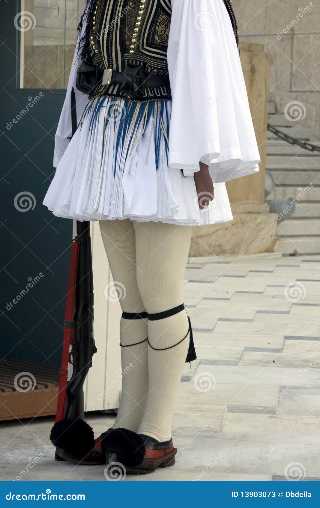 Greek Sentry Guard - Athens Stock Image - Image of symbol, attention ...