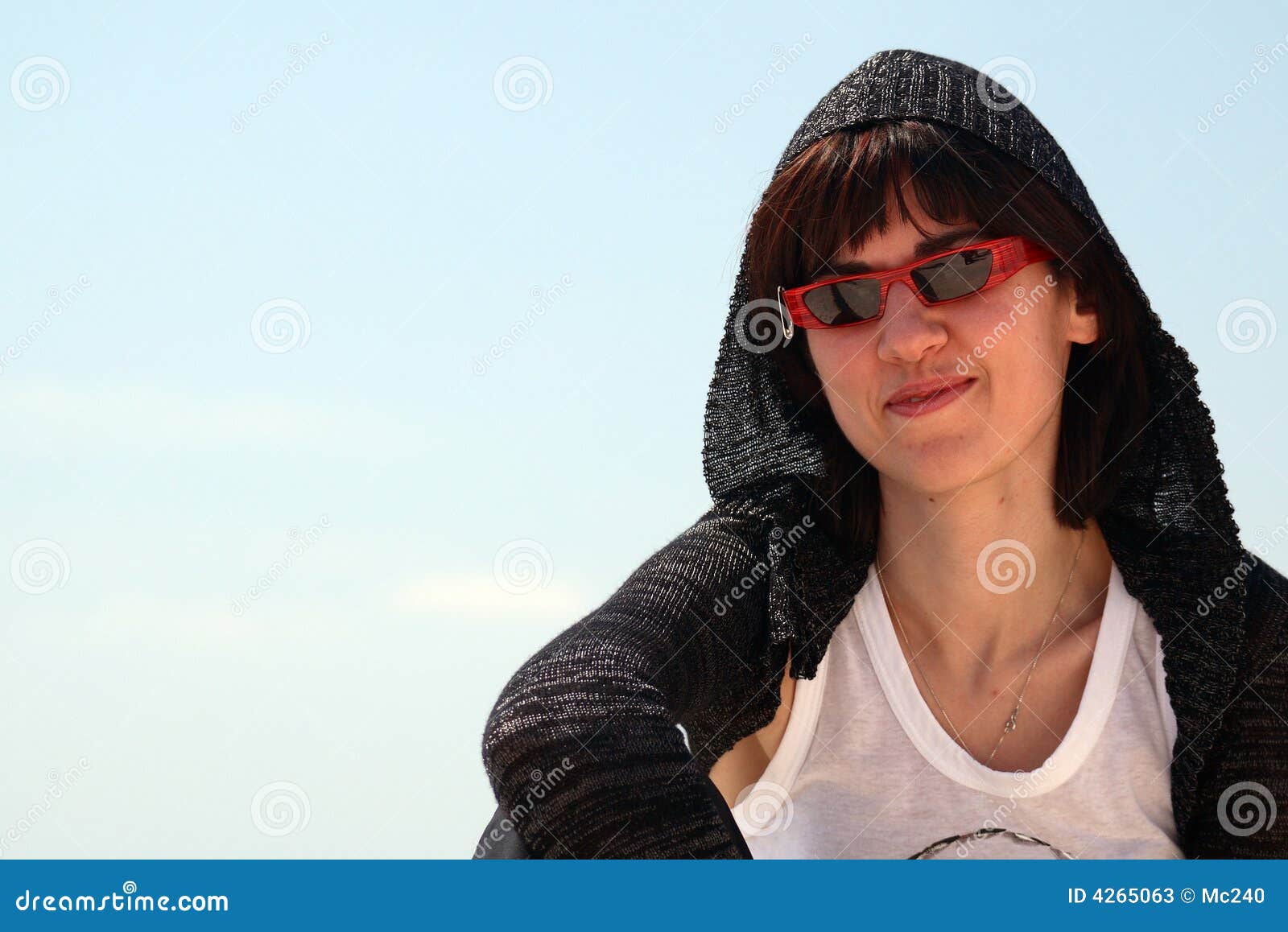 Greek smile stock image. Image of shoulders, beautiful - 4265063