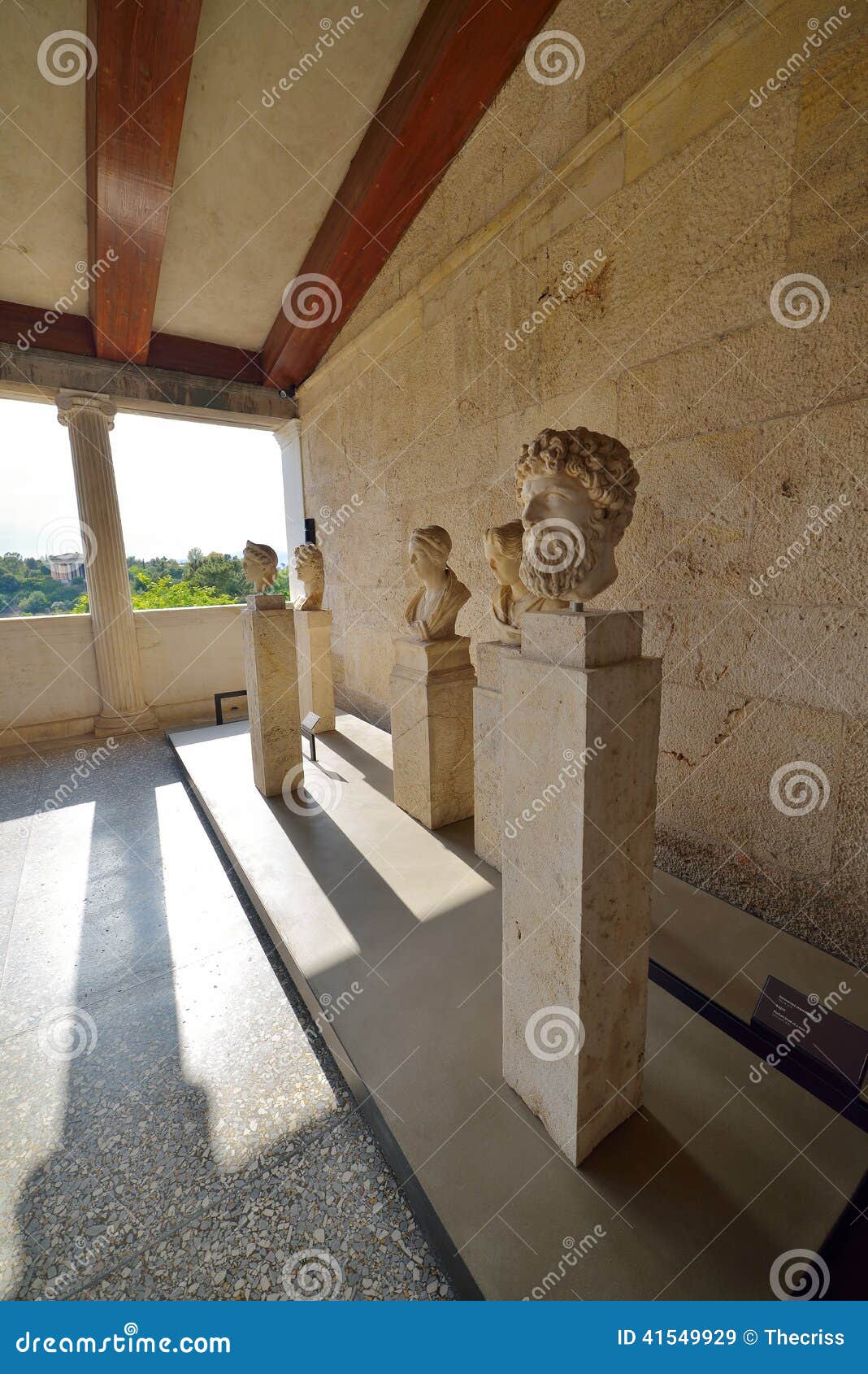 Greek Statues in Museum of Acropolis in Athens, Greece Editorial Stock ...