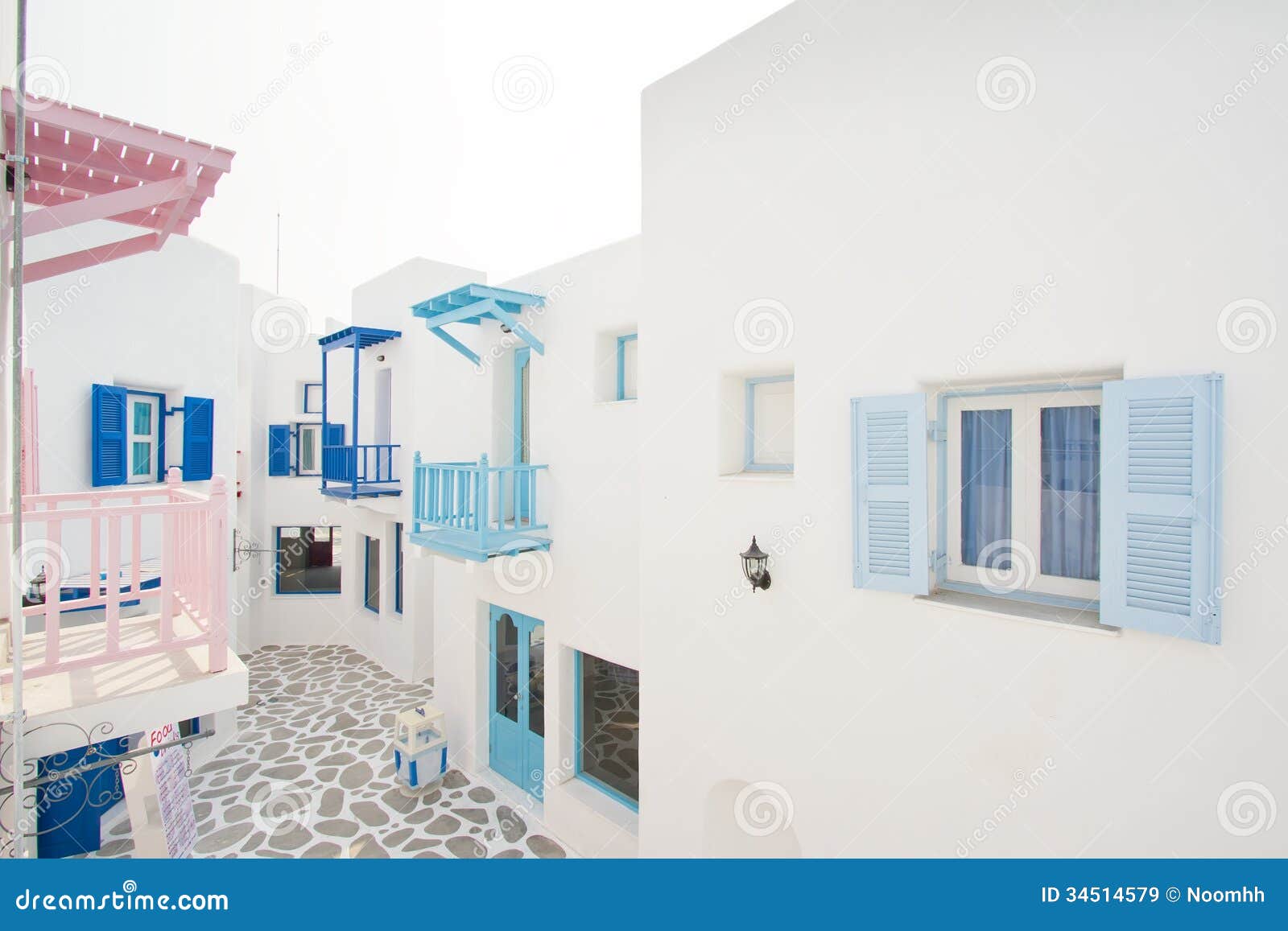 Greek Style windows stock image. Image of decoration - 34514579