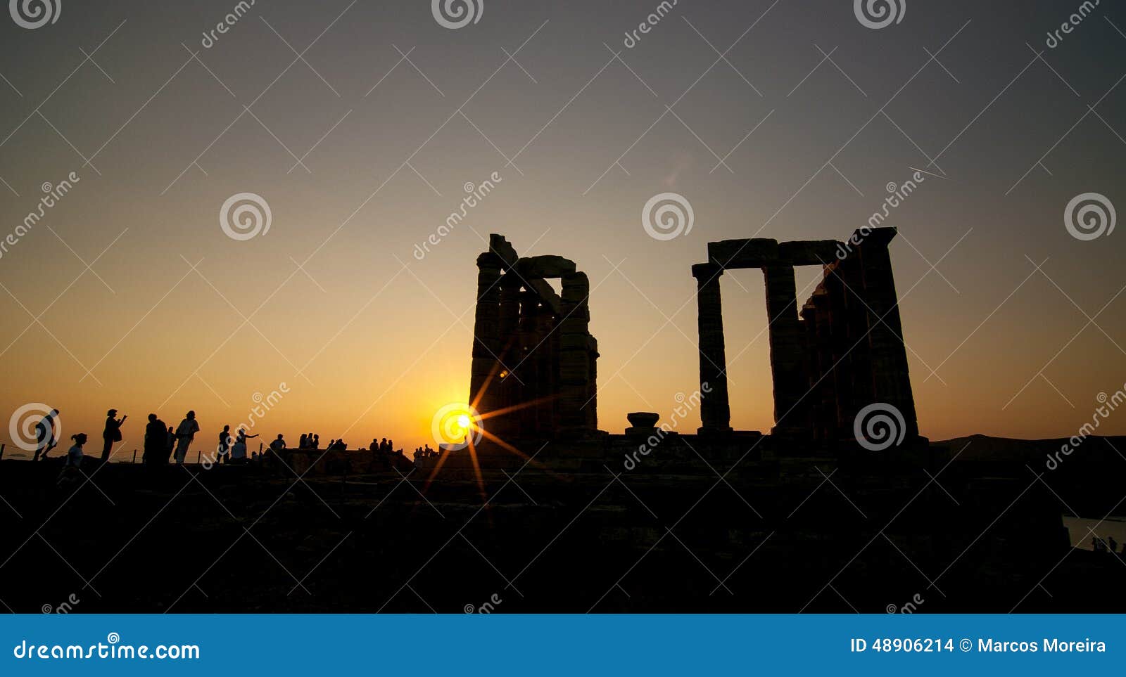 Greek sunset stock photo. Image of greek, people, greece - 48906214