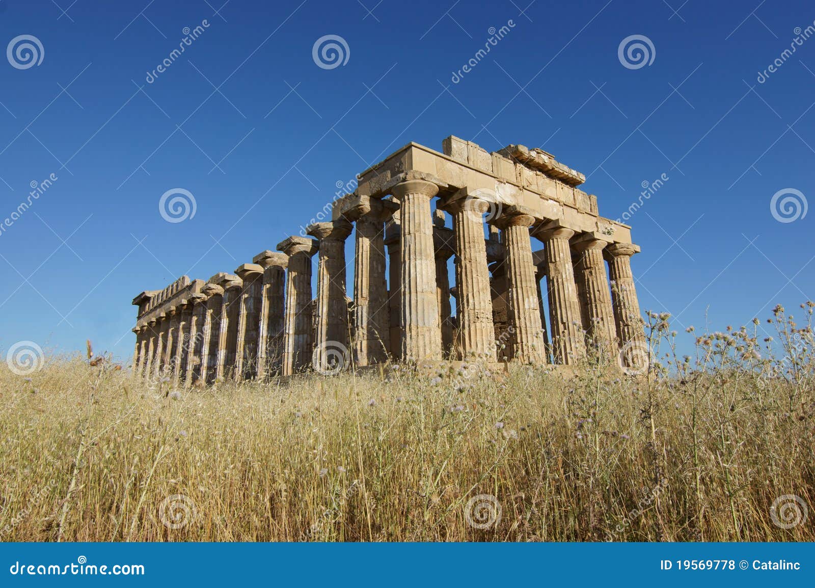 Greek Temple stock photo. Image of religion, mythology - 19569778