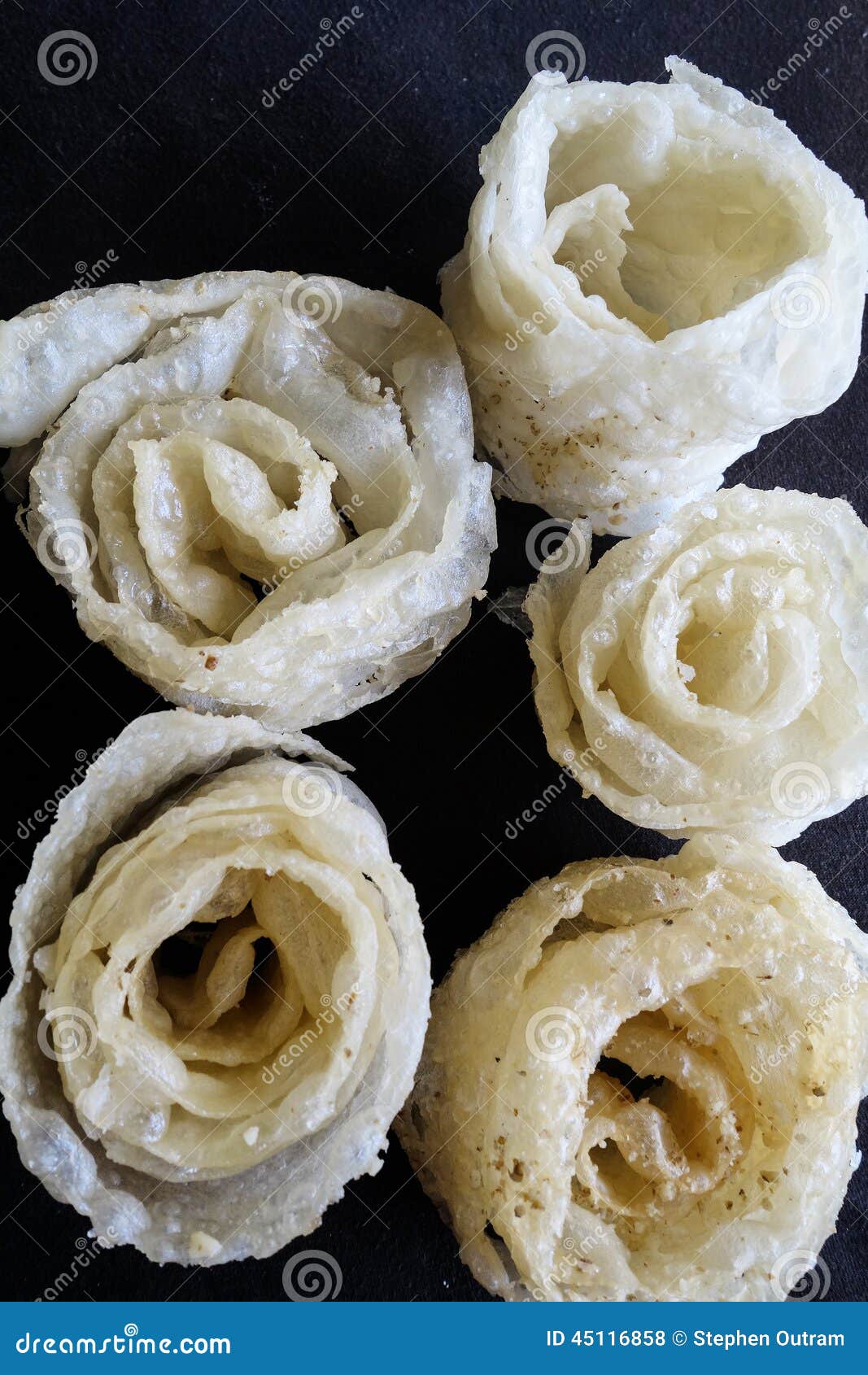 Greek Thiples: Fried Honey Pastries Stock Photo - Image of chania ...