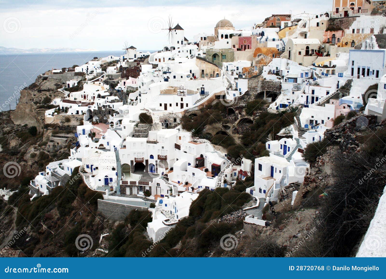 Greek view editorial stock photo. Image of holiday, landmark - 28720768