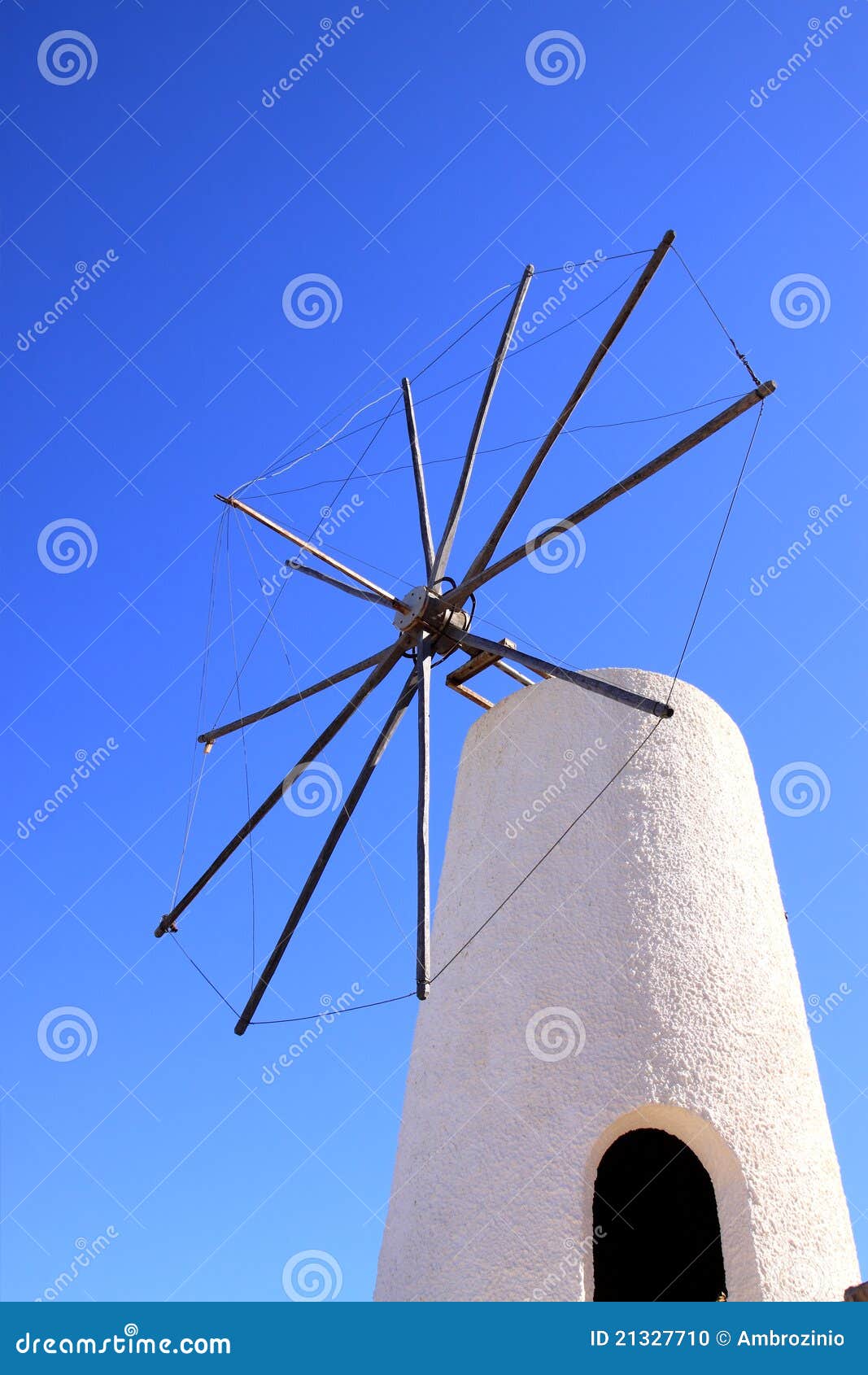 Greek Windmills stock photo. Image of energy, traditional - 21327710