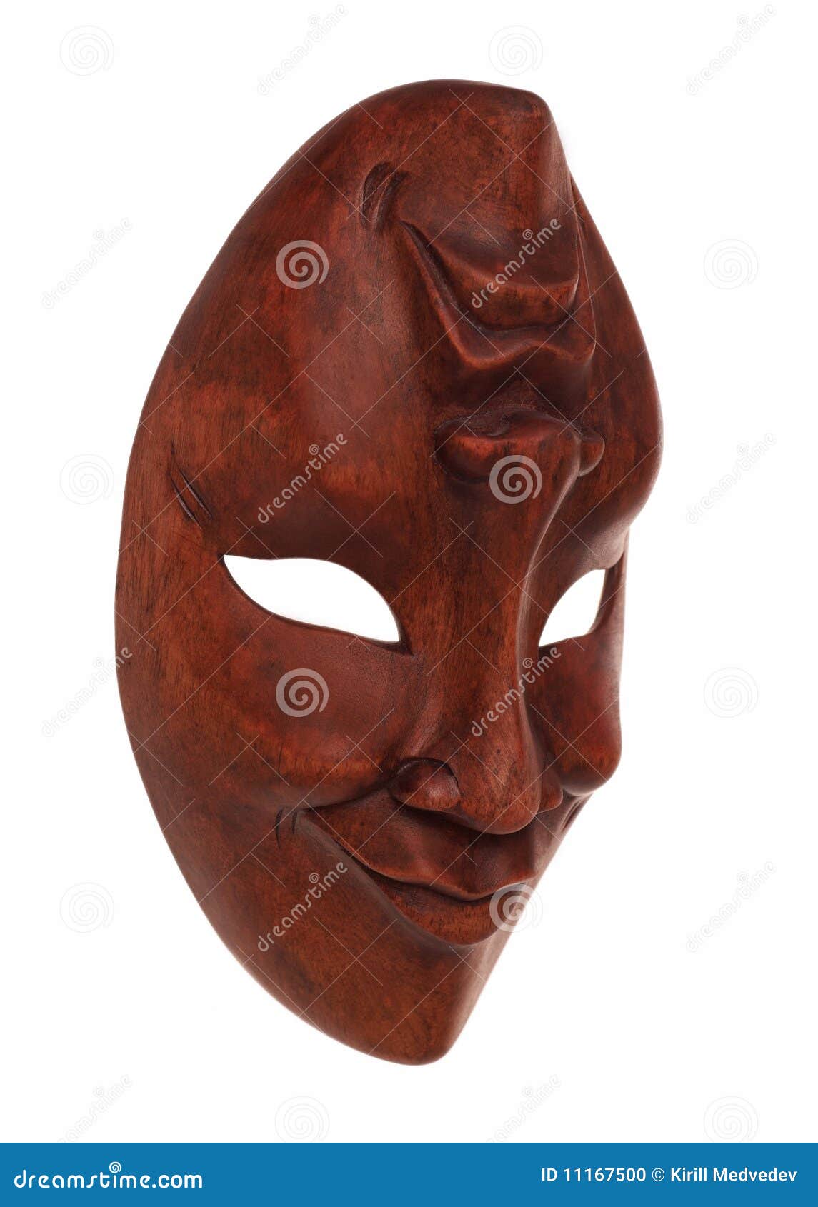 Greek wooden mask stock photo. Image of obsolete, smiling - 11167500