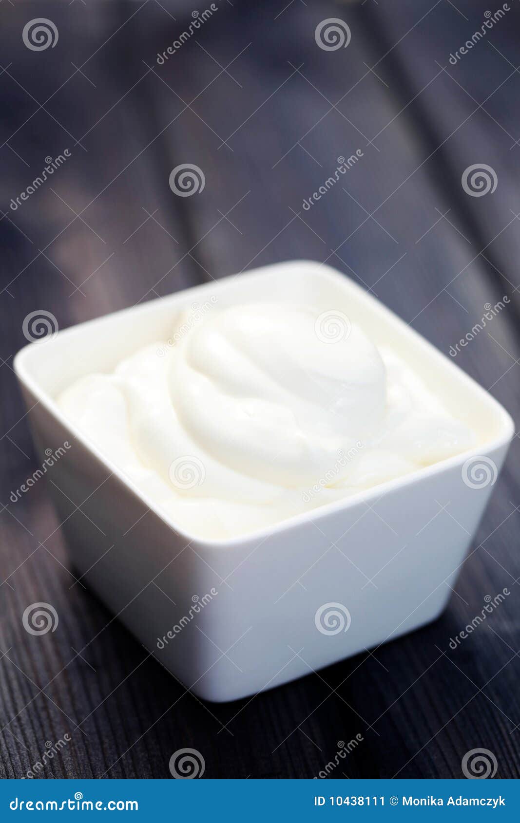 Greek Yogurt, Sour Cream Texture. White Creamy Dairy Food Background ...
