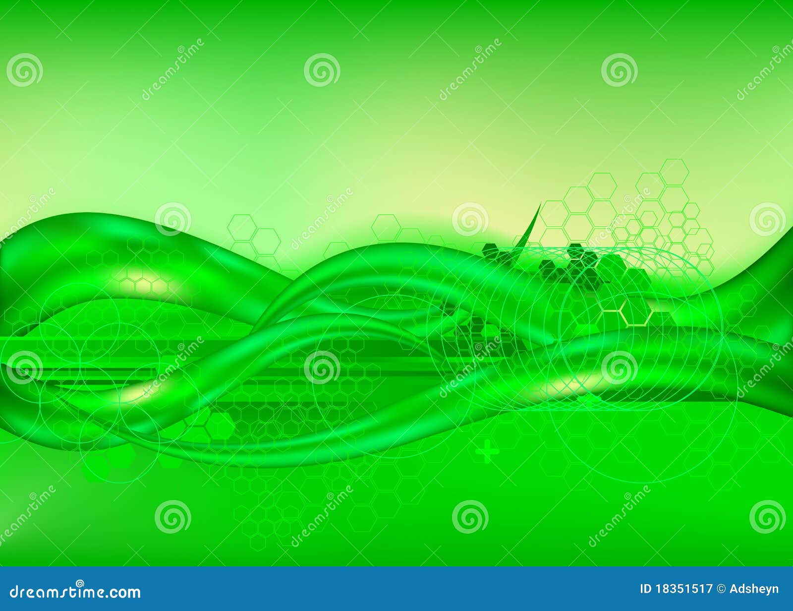 Green abstract backdrop stock illustration. Illustration of line - 18351517